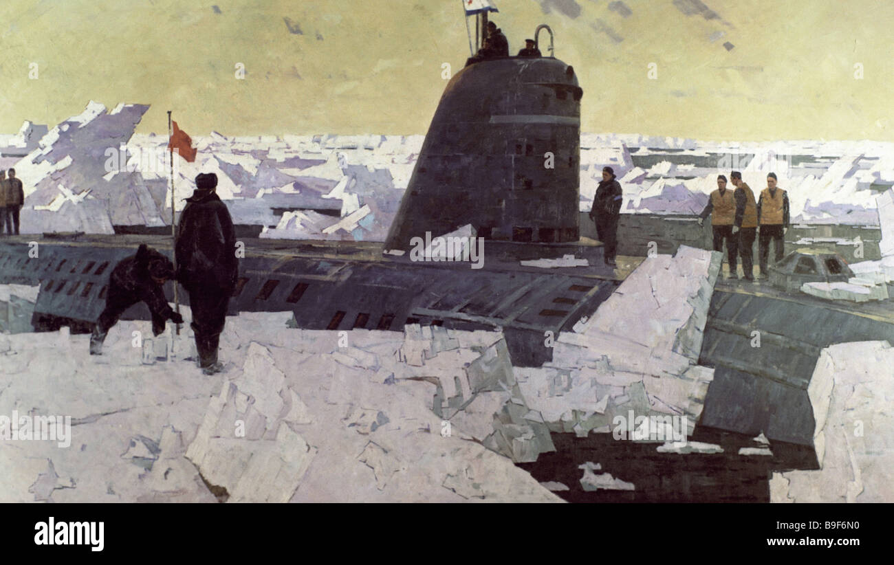 Samorezov Komsomols on the North Pole Central Naval Museum St ...