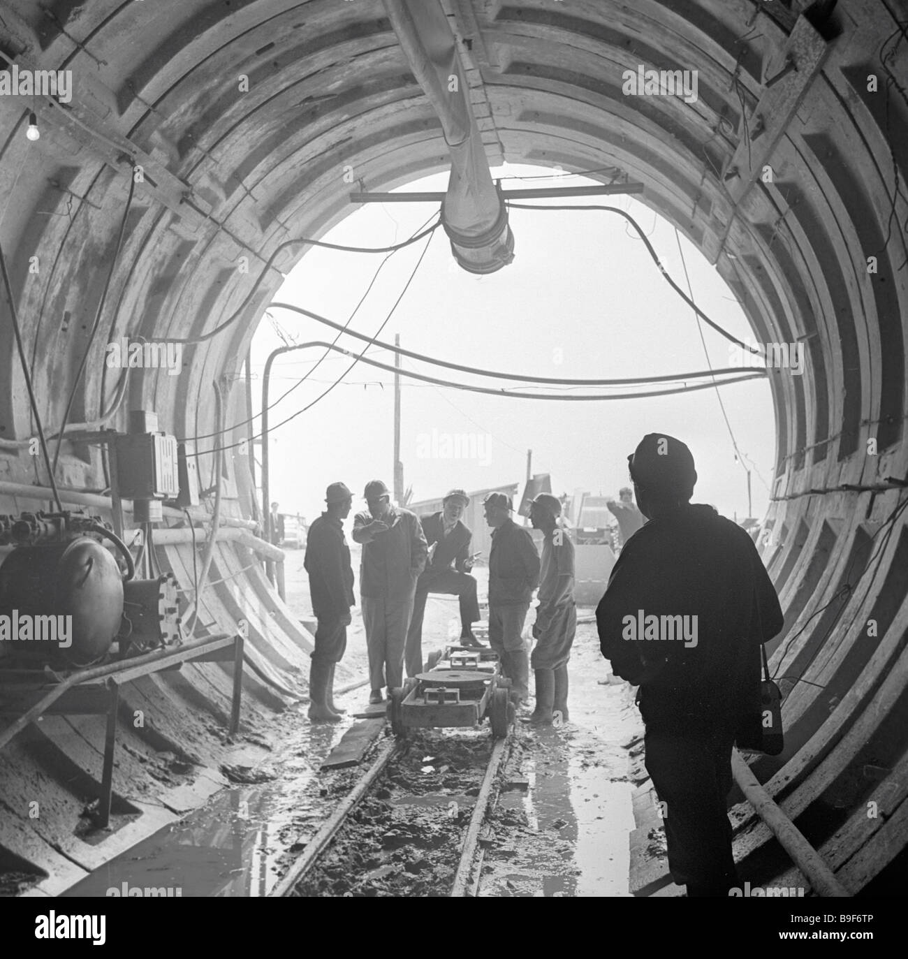Water pipe construction Stock Photo - Alamy