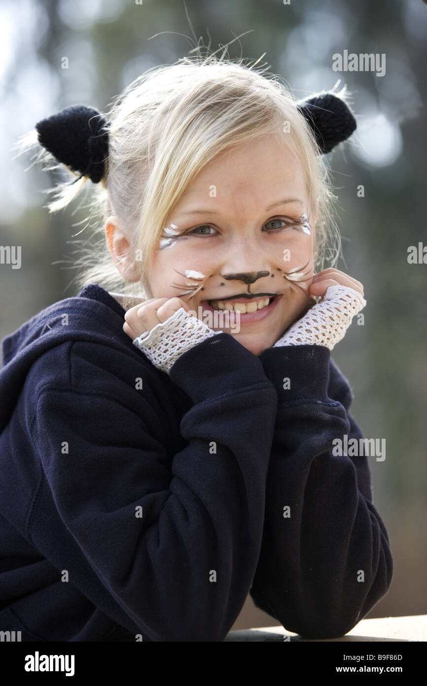 Disguised blond girl hi-res stock photography and images - Alamy