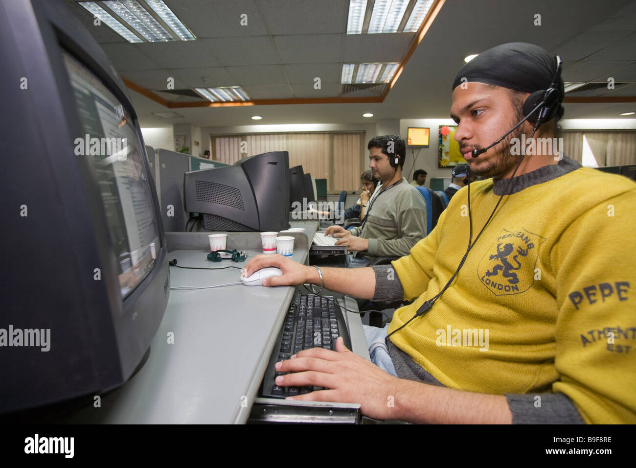 India delhi vcustomer company hi-res stock photography and images - Alamy