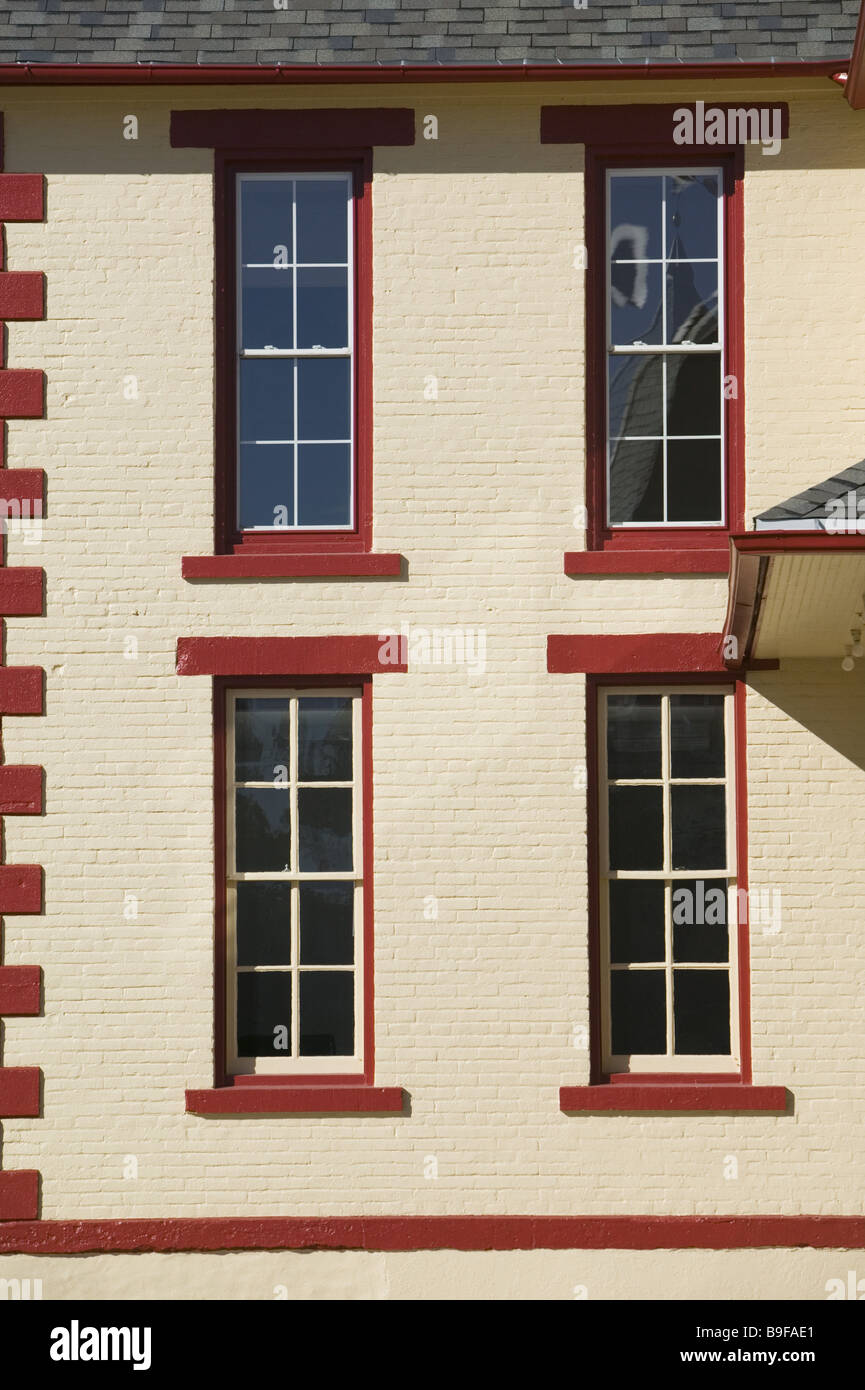 usa Iowa Pella house-facade close-up Stock Photo - Alamy