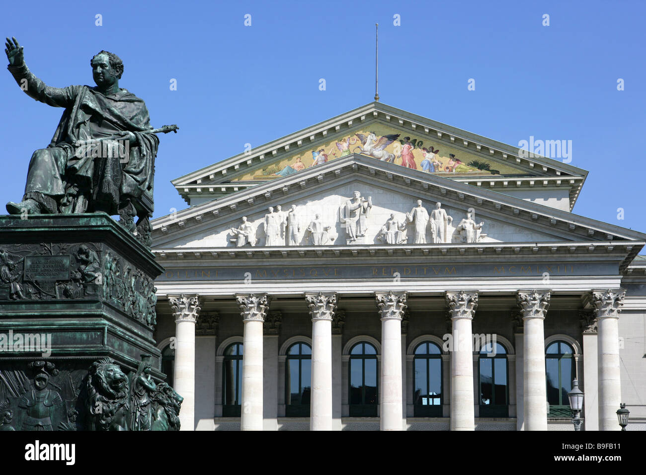 Germany Bavaria Munich national-theaters Architecture style ...