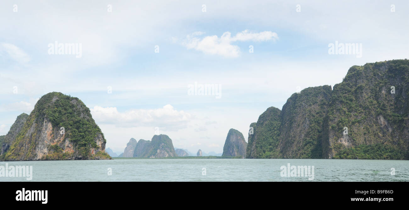 Rock formations off the coast of Phuket Thailand Stock Photo - Alamy