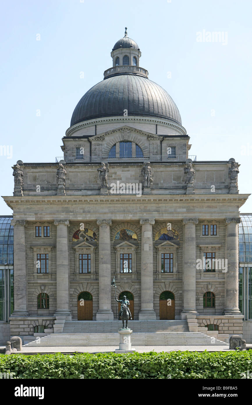 Germany Bavaria Munich Bavarian state chancellery old old part of town ...