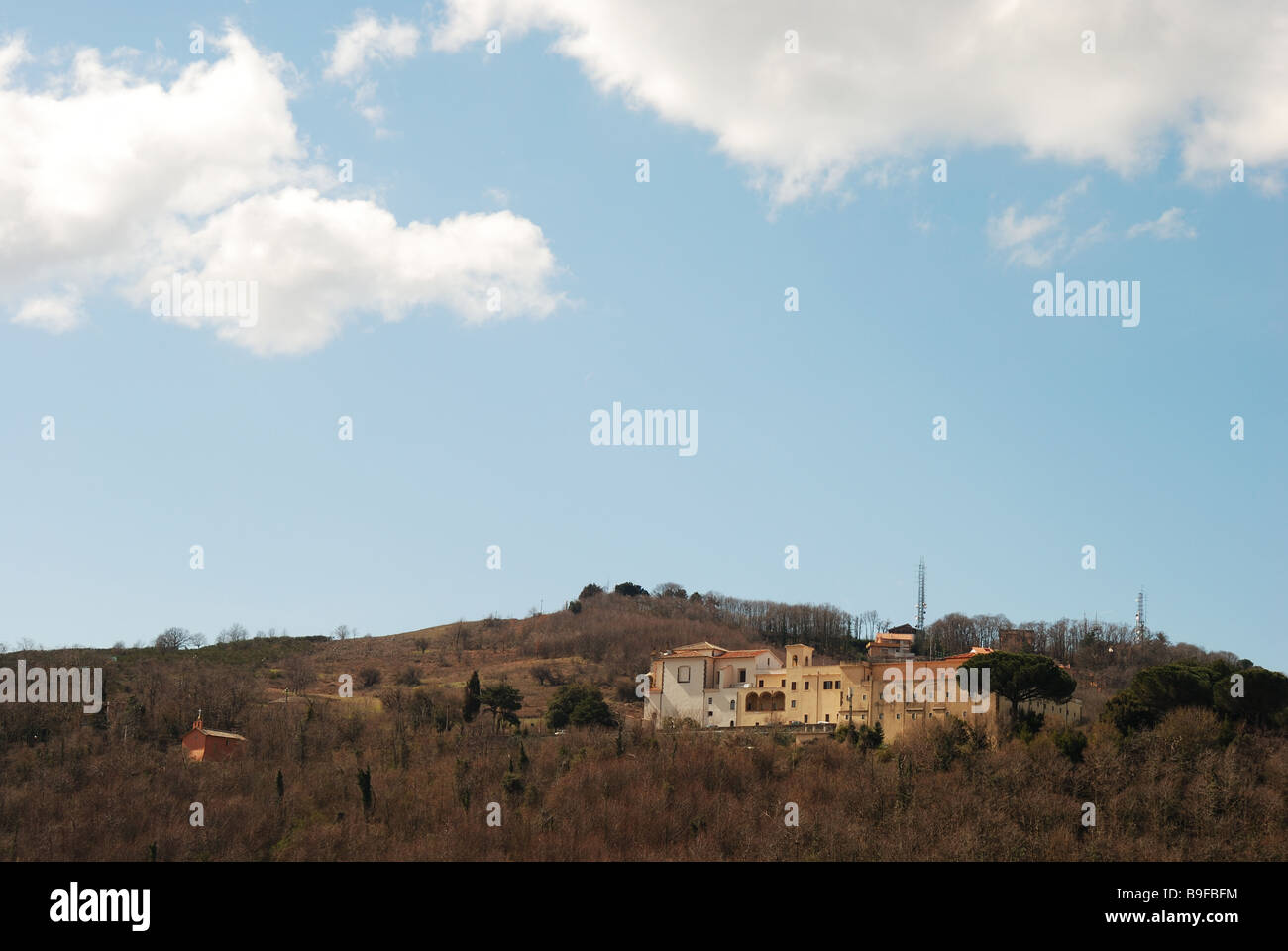 The Sanctuary of Saint Silvester in Monte Compatri, Alban Hills (Italy ...