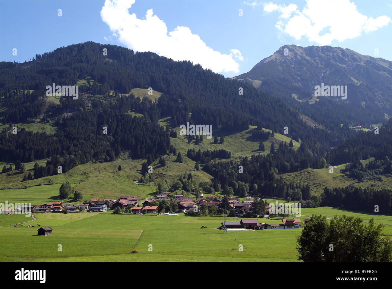 Germany Bavaria Allgäu Reichenbach Stock Photo - Alamy
