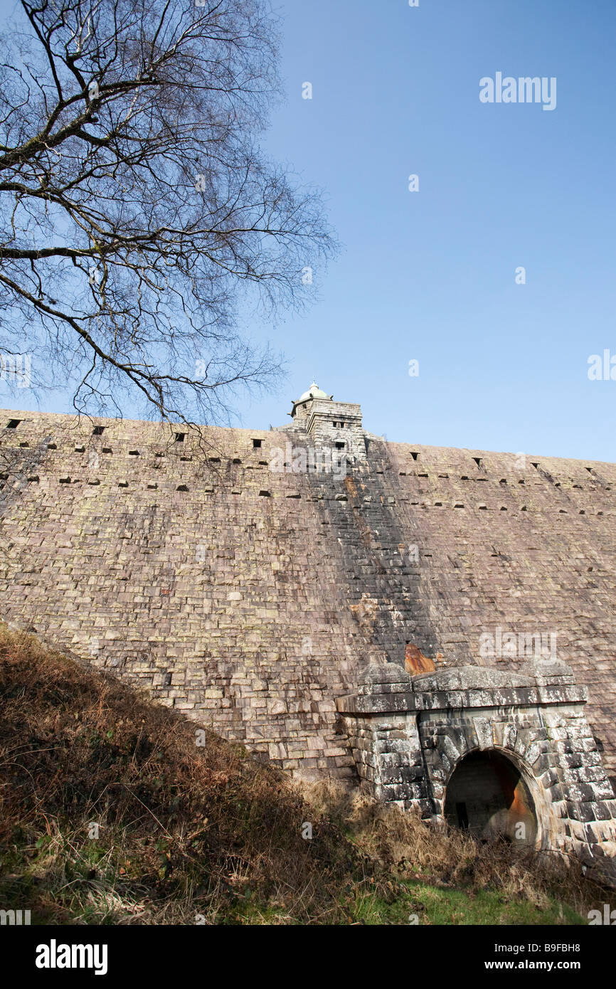 dam in the elan Valley in Wales Stock Photo - Alamy