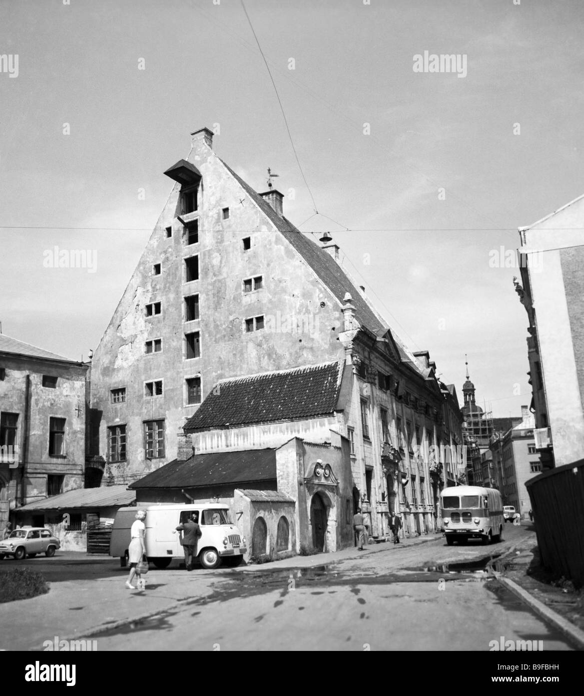Dannenstern House in Riga Stock Photo - Alamy
