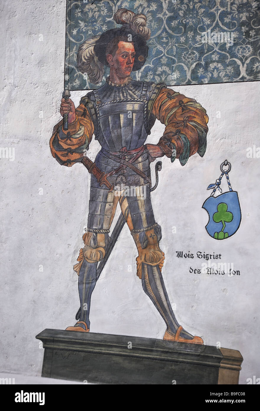 Switzerland knight armor armour hi-res stock photography and images - Alamy