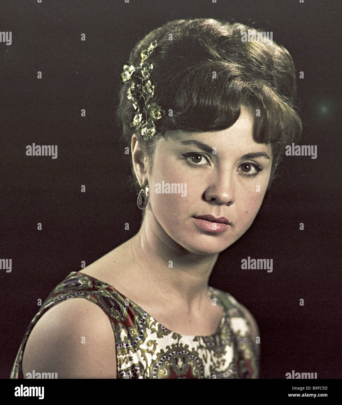 Actress Leonella Pyryeva Stock Photo - Alamy