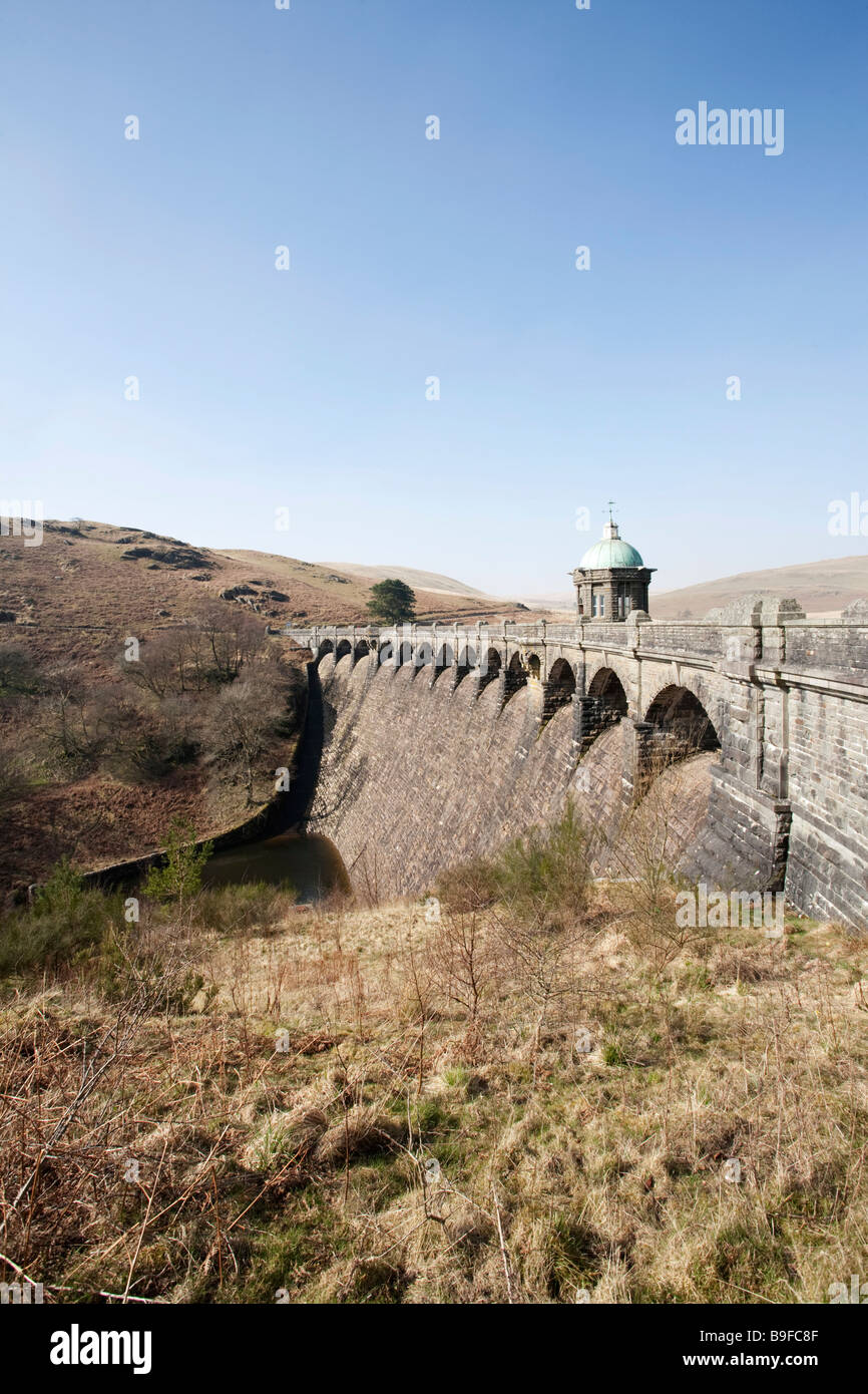 Craig Goch dam in the Elan Valley in Wales Stock Photo - Alamy