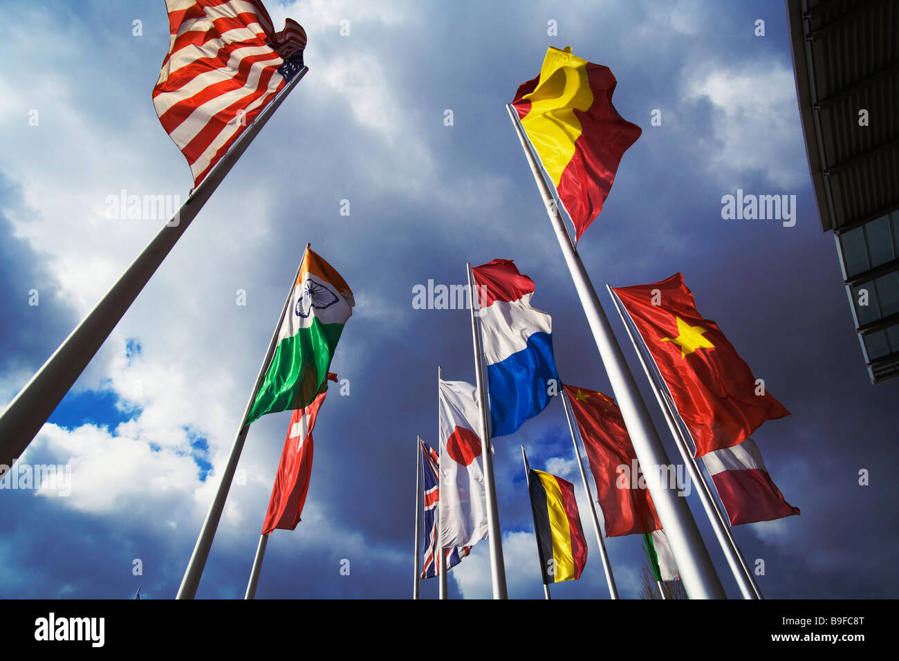 Close ups flags hi-res stock photography and images - Alamy