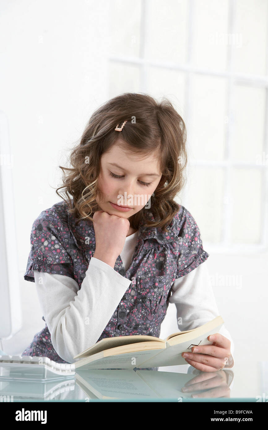 girl reading a book Stock Photo - Alamy