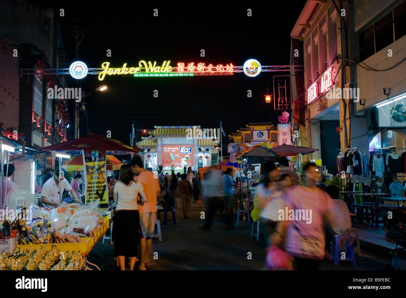 Jonker walk china town hi-res stock photography and images - Alamy