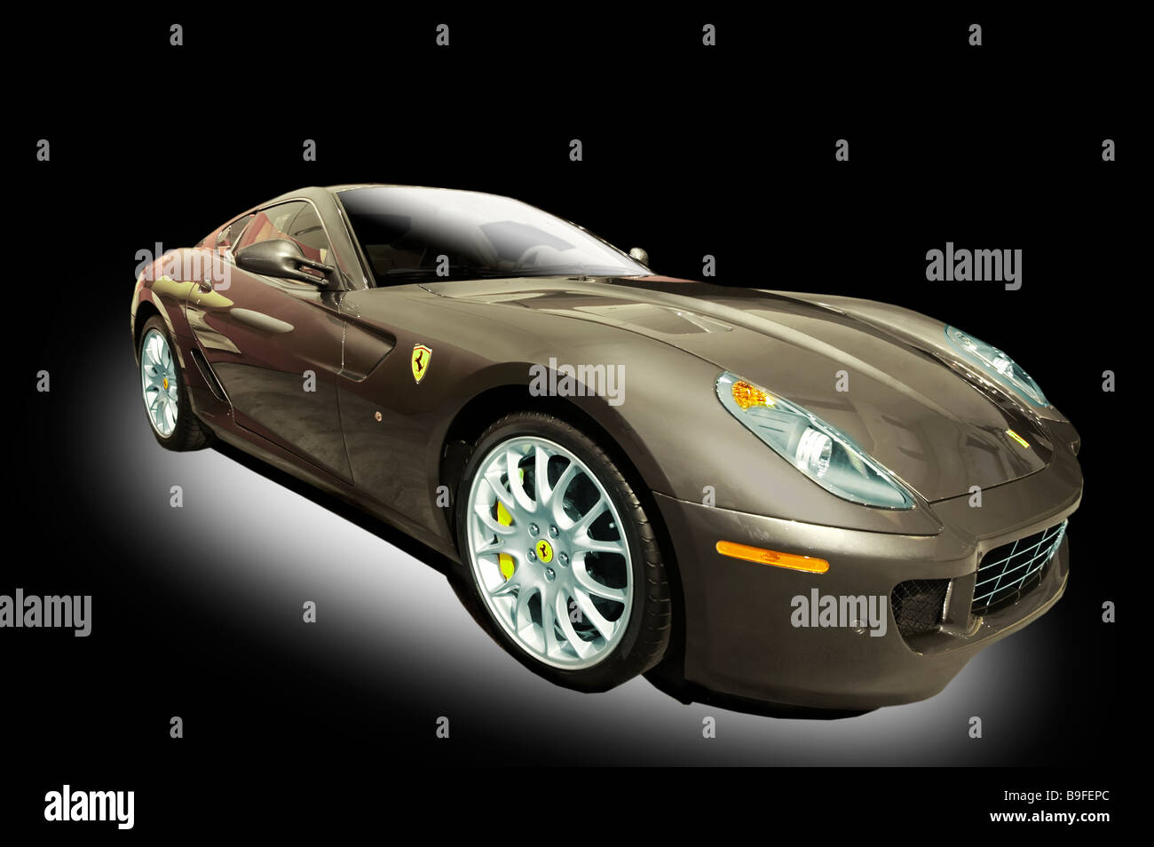 Silver ferrari hi-res stock photography and images - Alamy