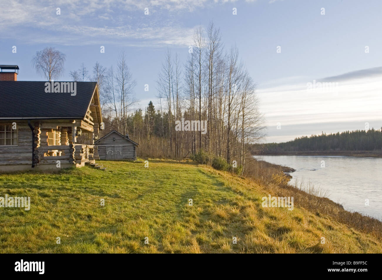 Fluss ounasjoki hi-res stock photography and images - Alamy