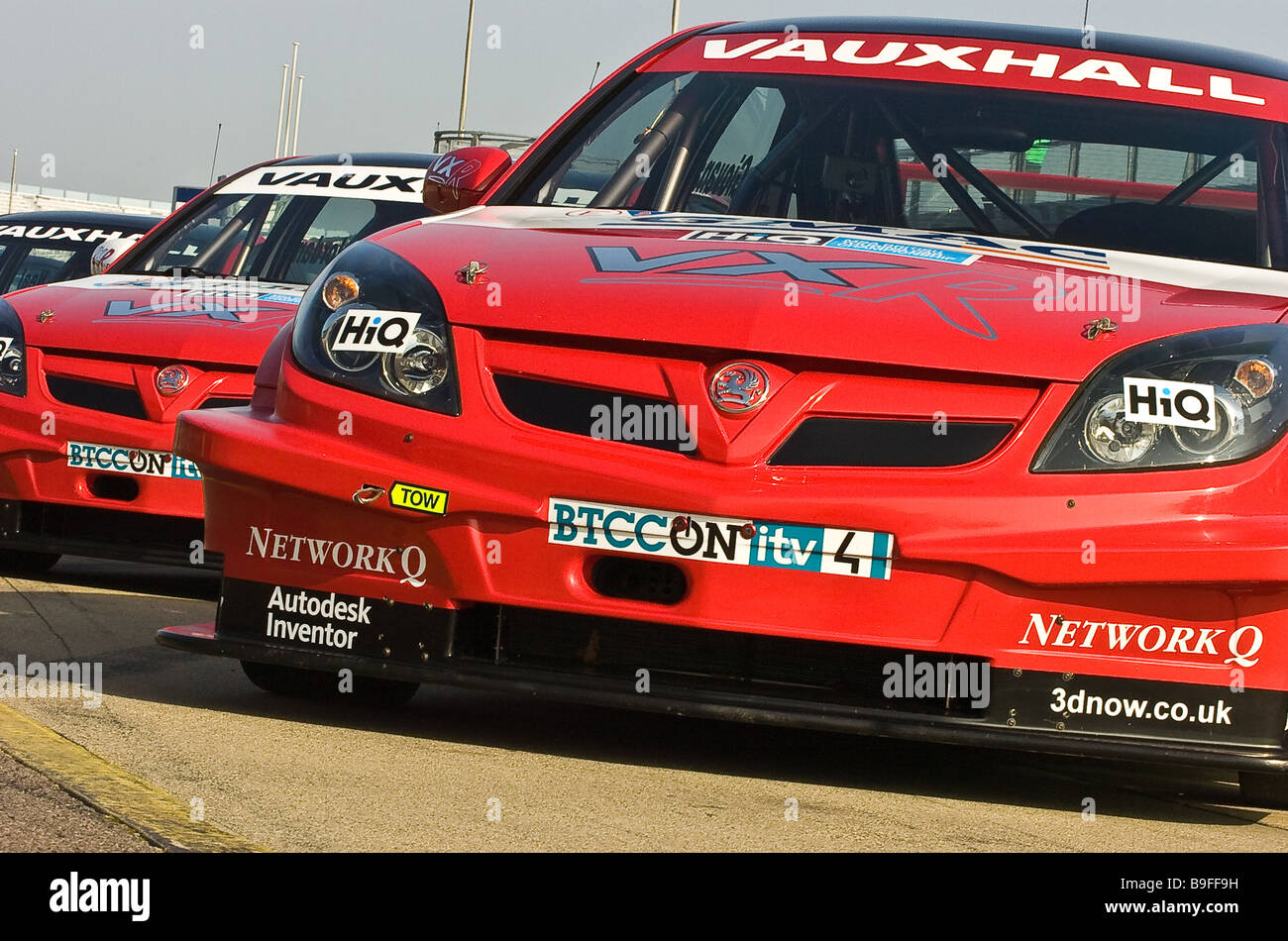 BTCC Vauxhall Vectra VXR Stock Photo - Alamy