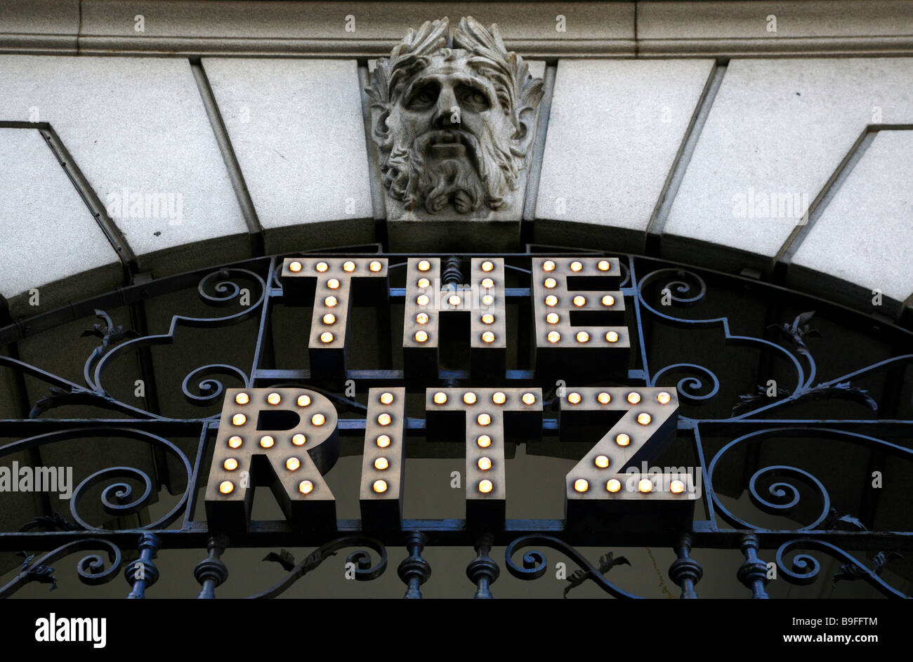The ritz sign hi-res stock photography and images - Alamy