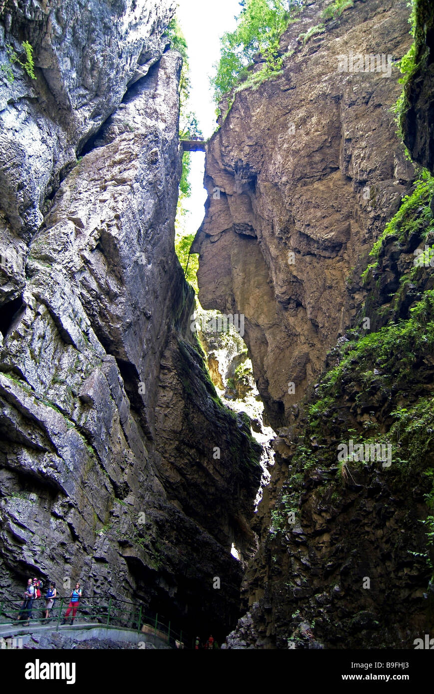 Germany Oberallgäu Oberstdorf Breitach-gorge Stock Photo - Alamy