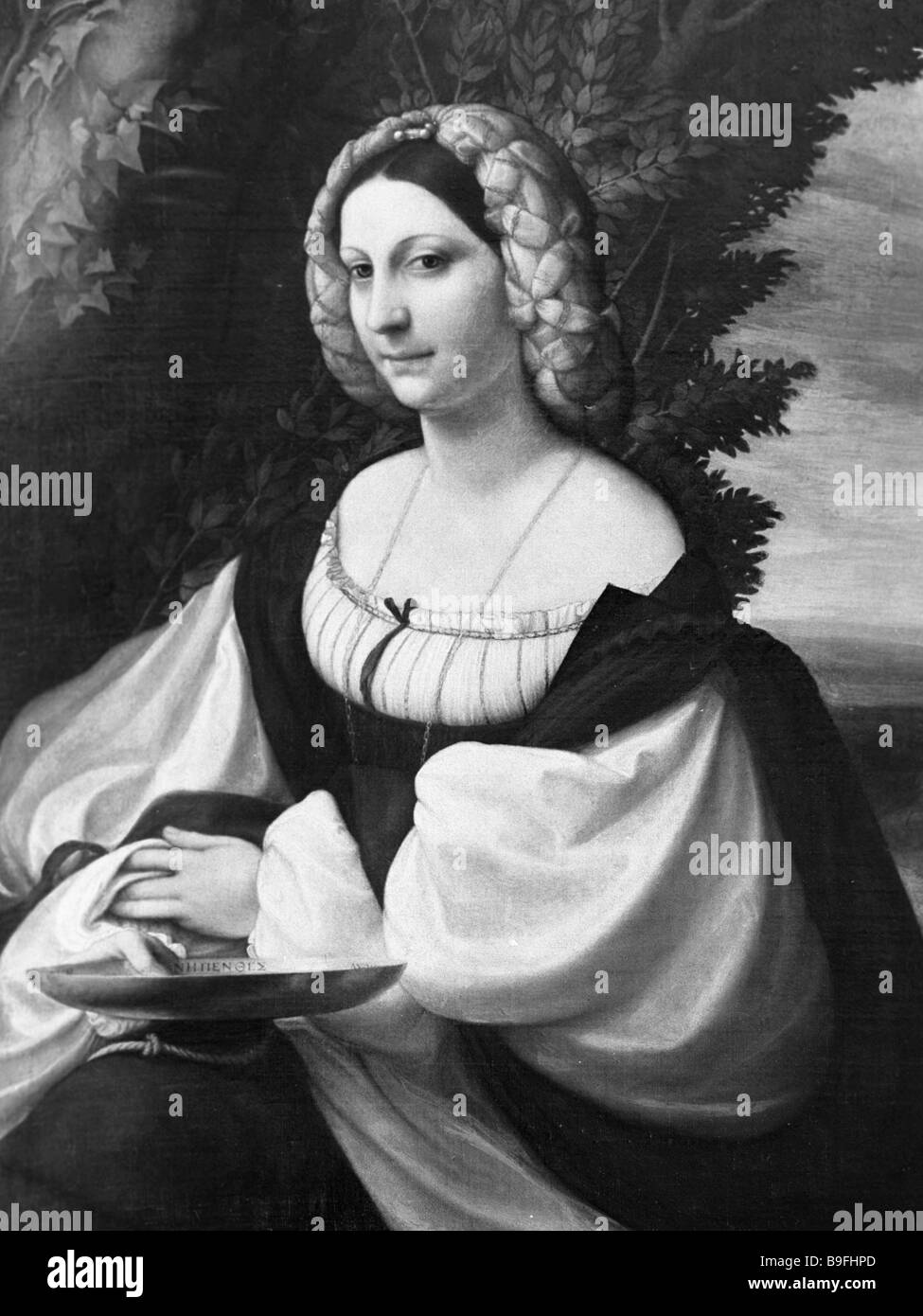 Correggio c 1489 1534 Portrait of a Lady State Hermitage Museum St ...