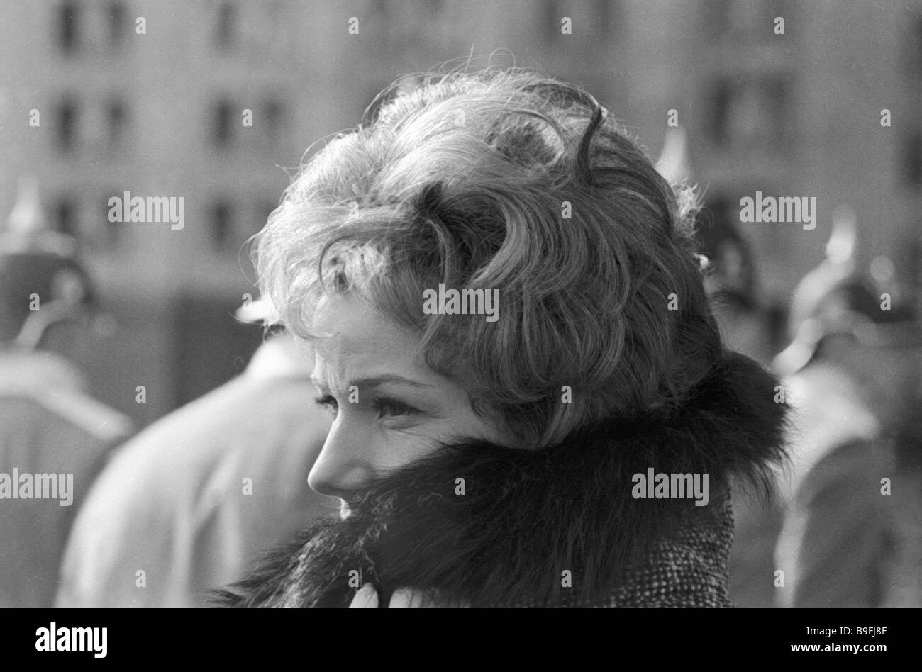 Actress Yulia Borisova as Yelena Koltsova in film Ambassador of the ...