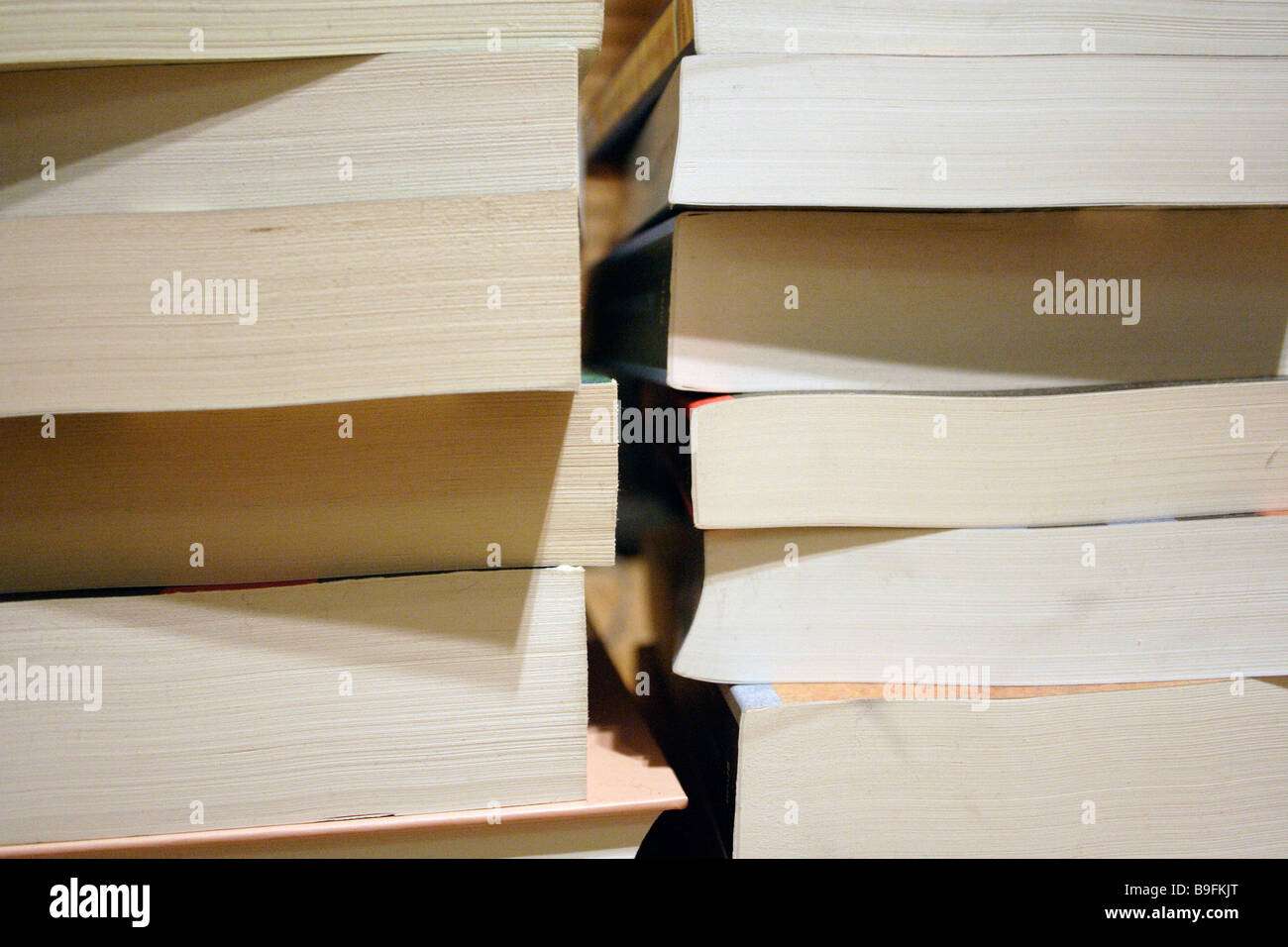 Pile of books Stock Photo - Alamy