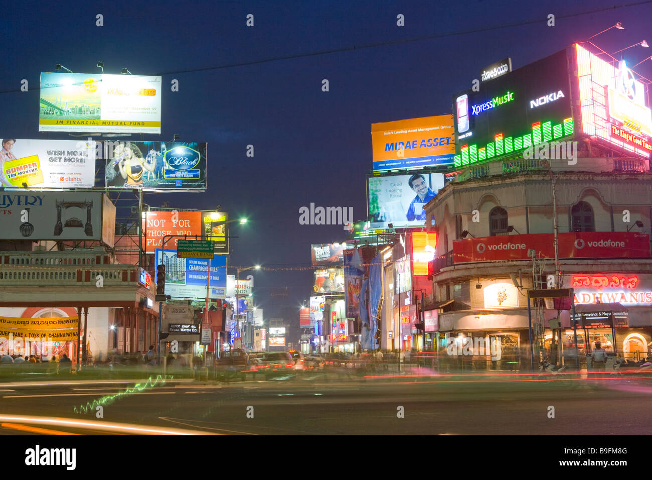 Brigade road bangalore hi-res stock photography and images - Alamy