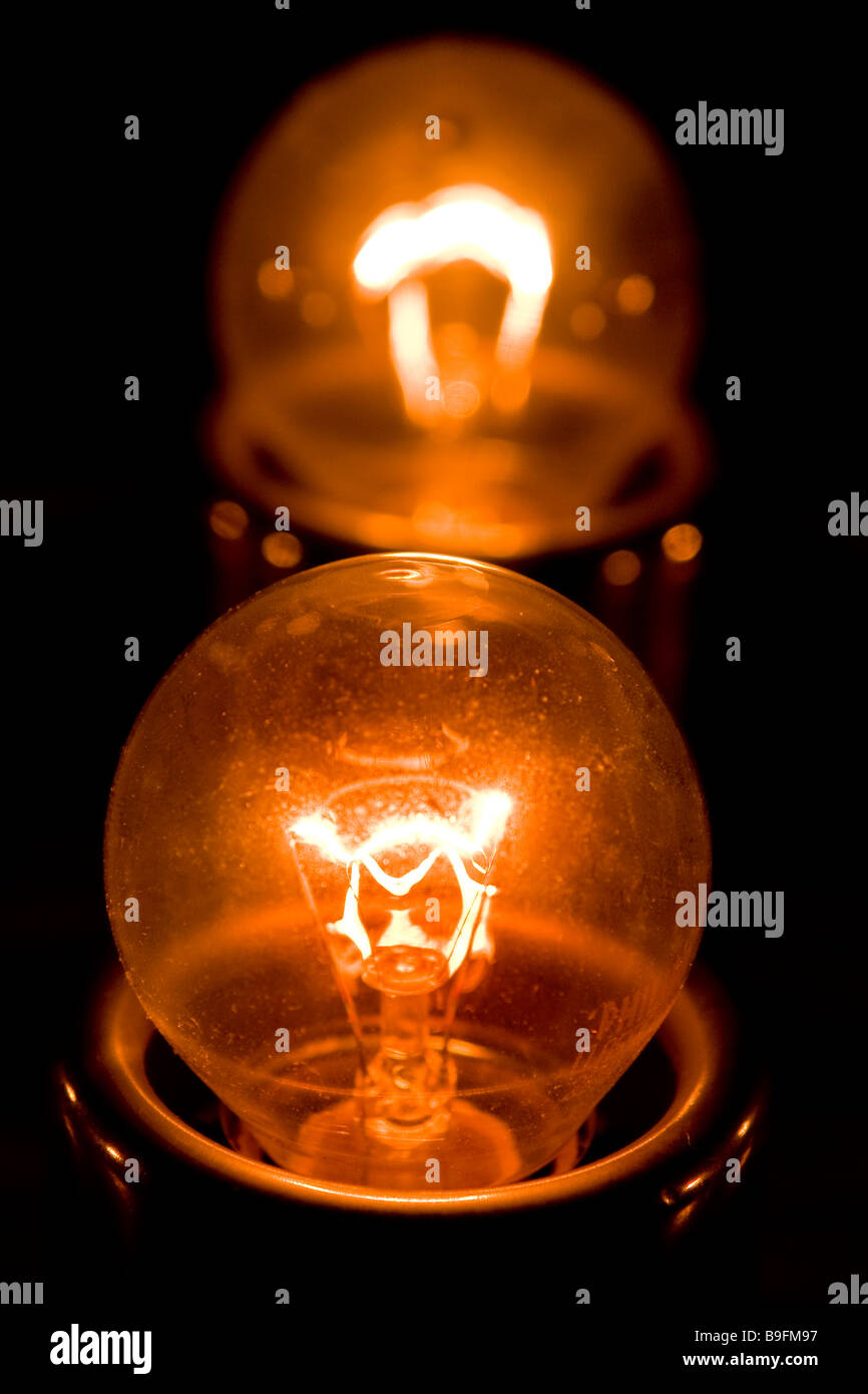 electronic equipment electricity light incandescent bulb bulb Stock ...