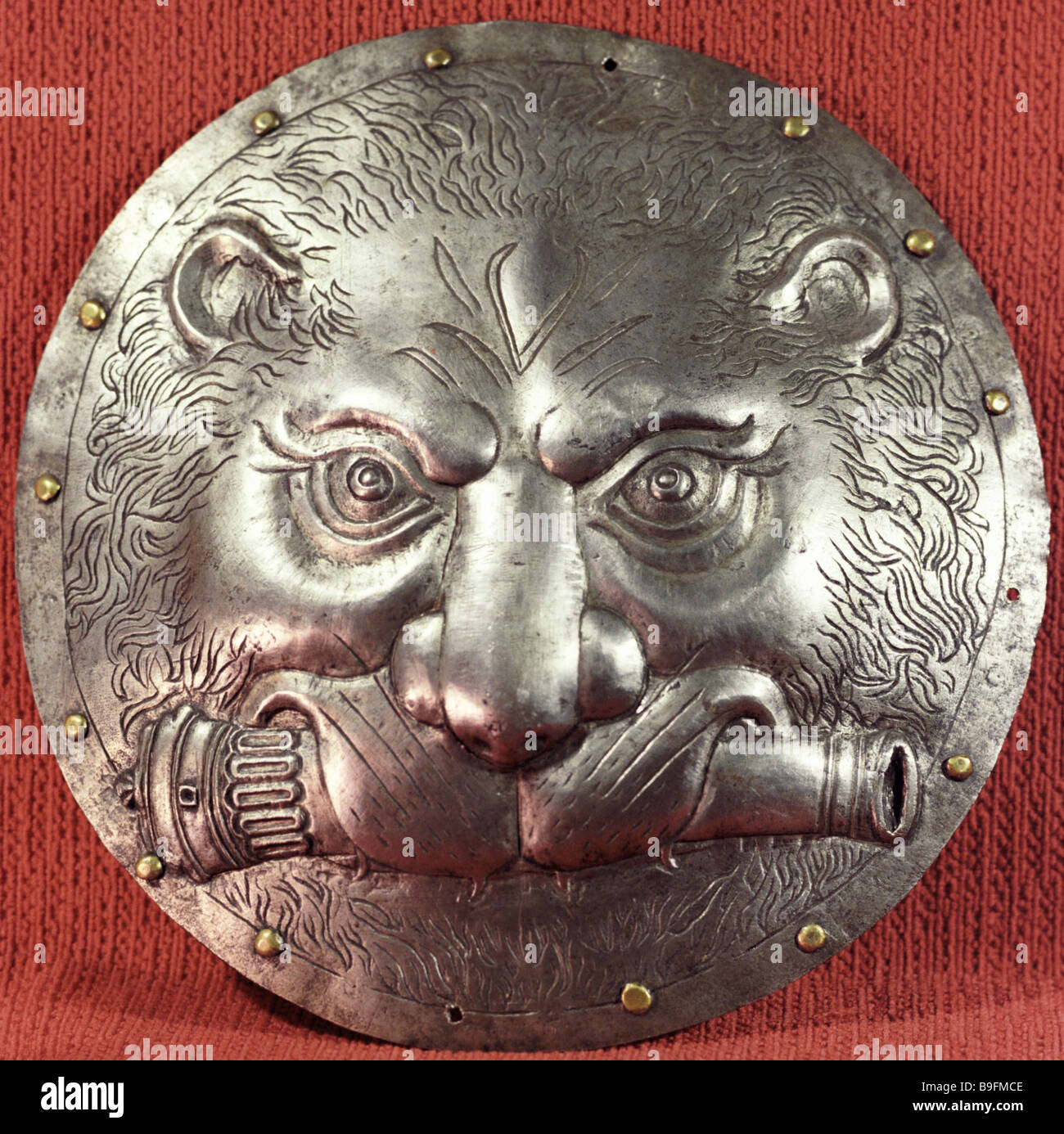 The breastplate of cannoneer 17th century from the Armory Stock Photo ...