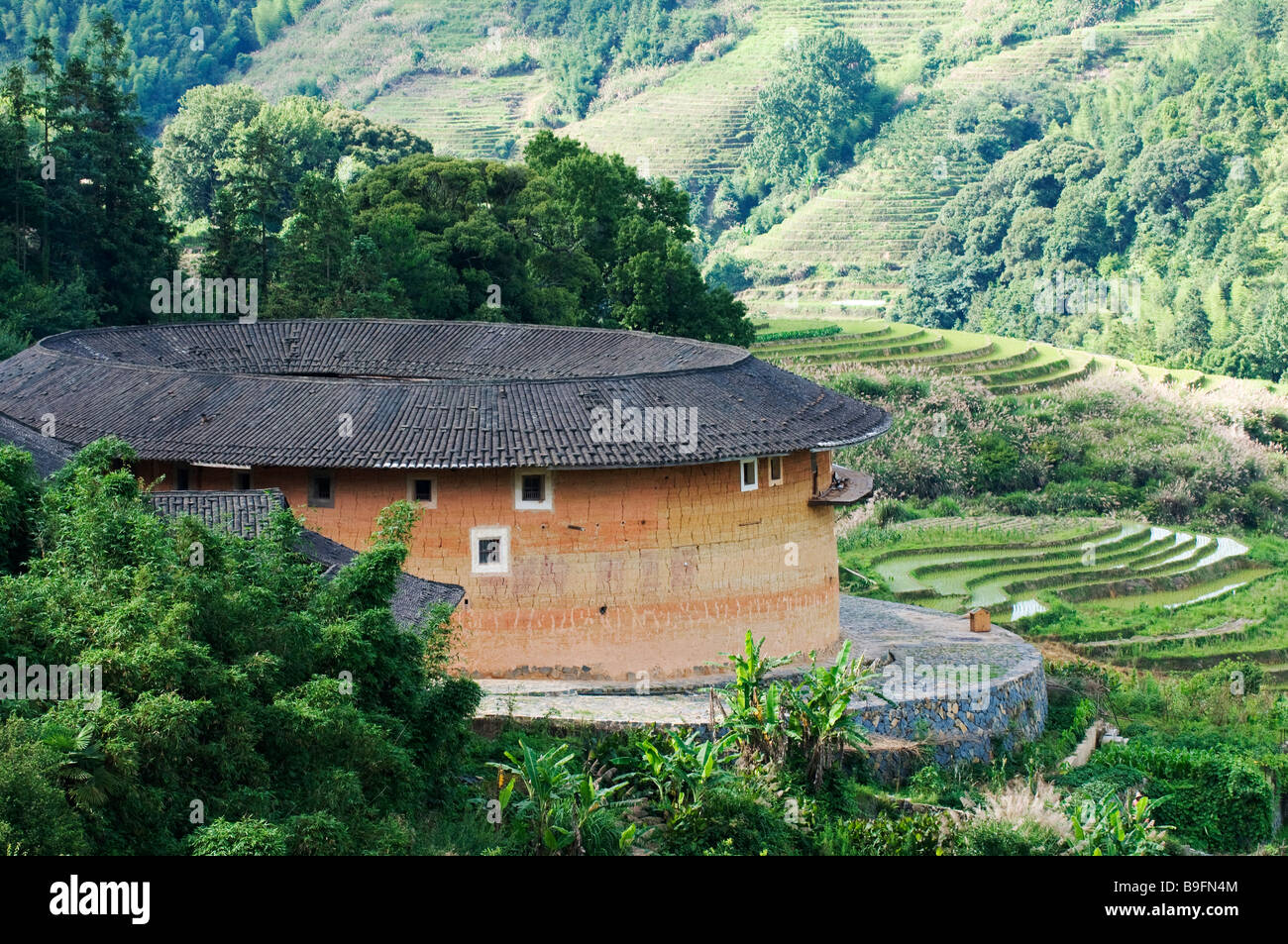 Hakka Tulou Round Earth Buildings High Resolution Stock Photography and ...