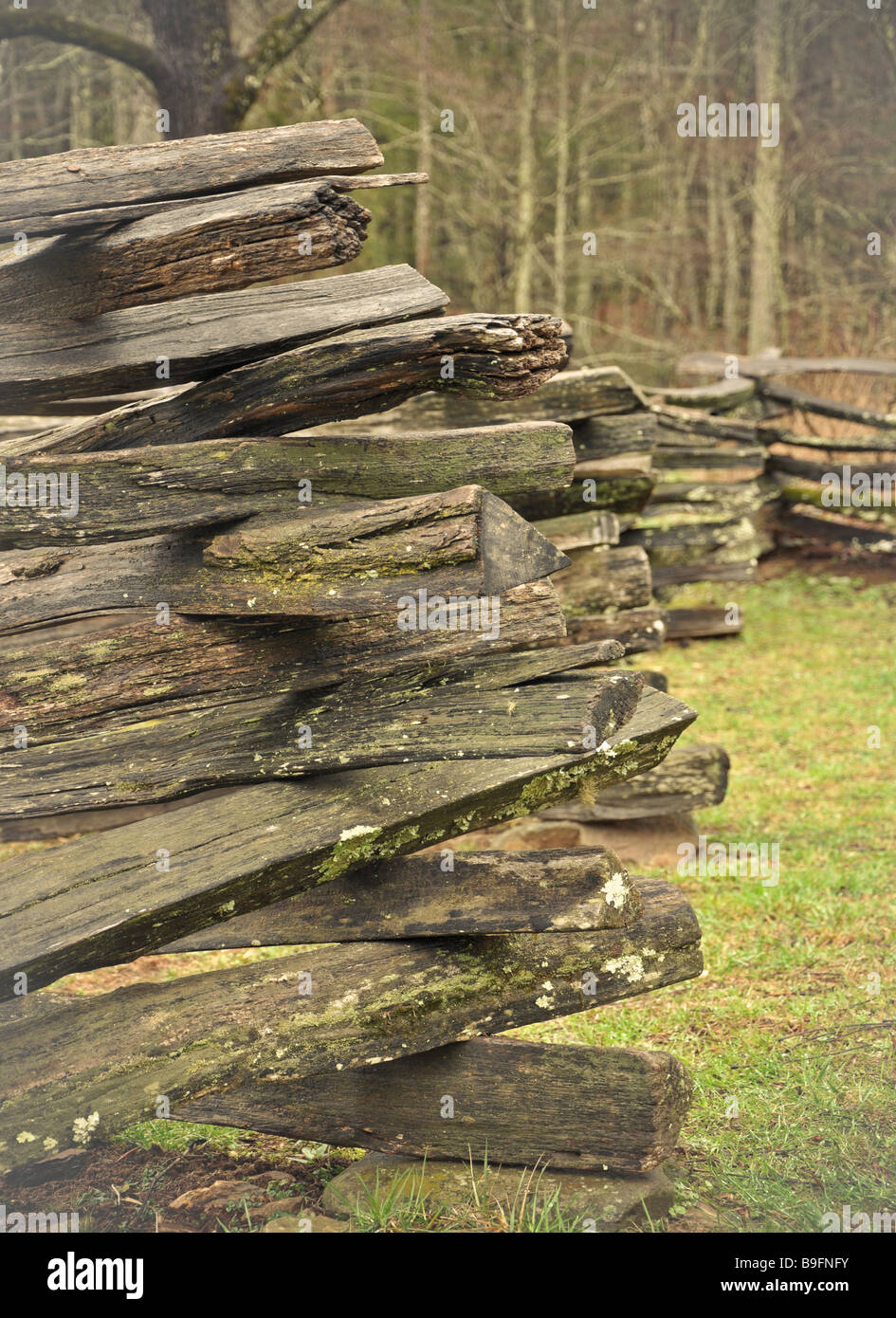 Stacked wood fence hi-res stock photography and images - Alamy