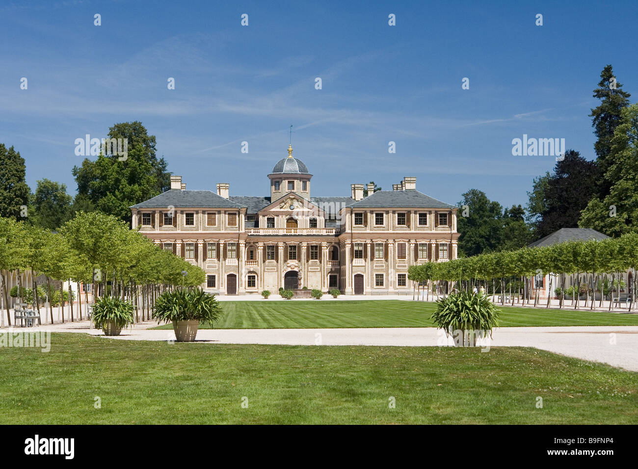 Germany Baden Württemberg Rastatt palace Favorite park summer palace ...