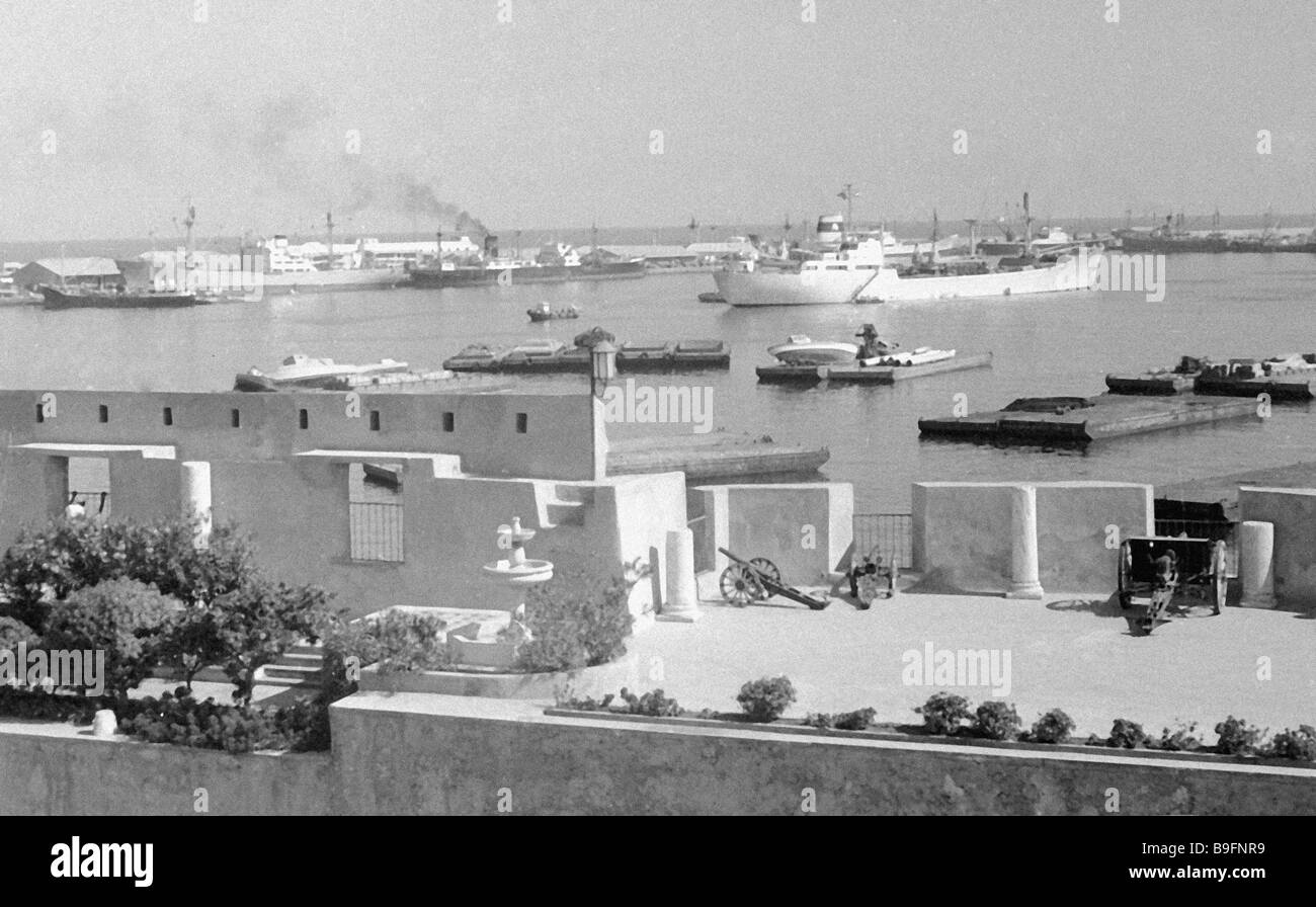 Port of Tripoli Stock Photo - Alamy