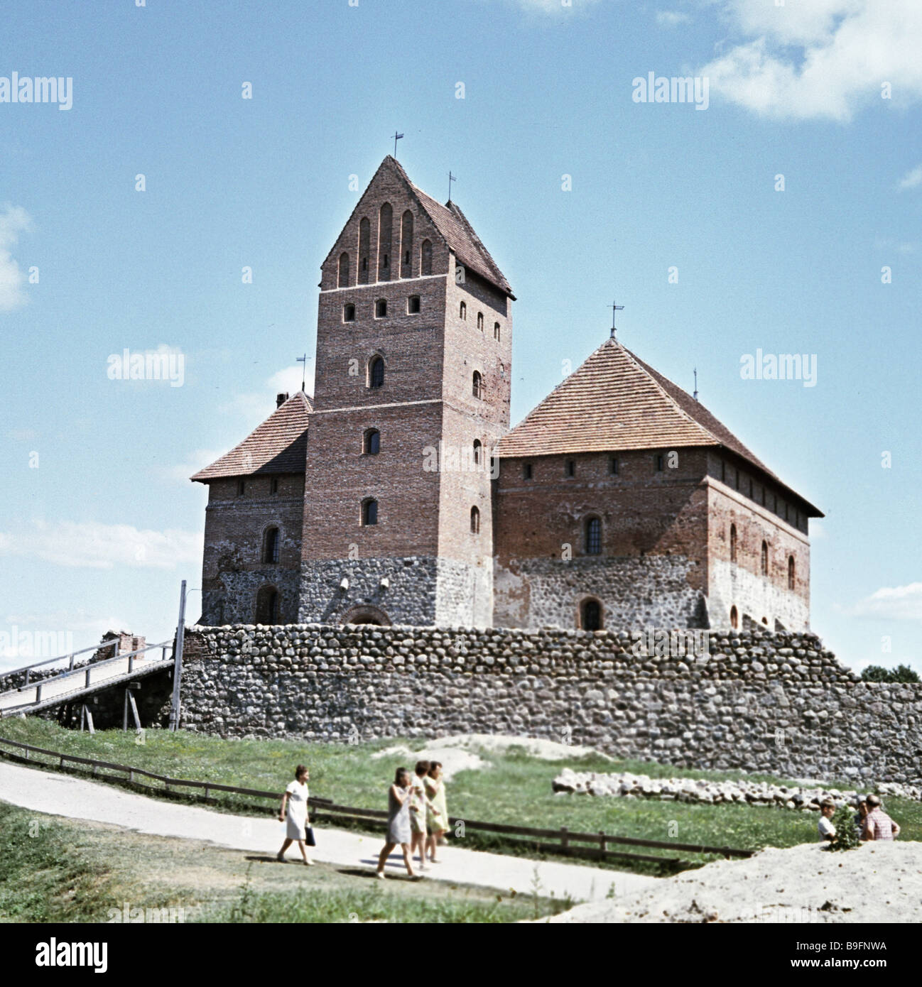 The Trakai Castle Stock Photo - Alamy