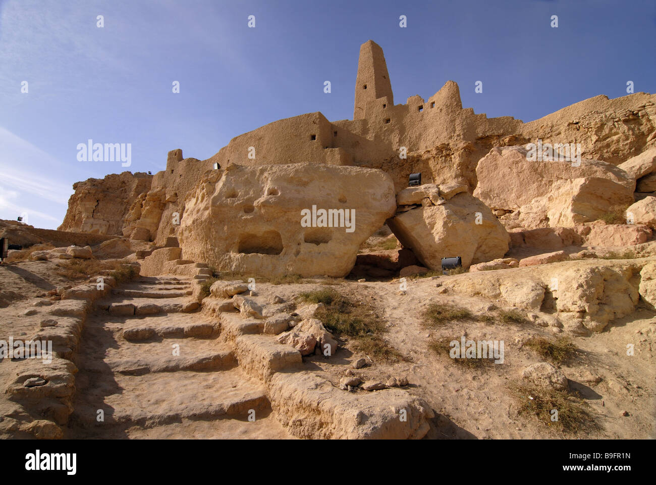 Egypt oasis siwa temple of the oracle detail Africa desert city Bedouin ...