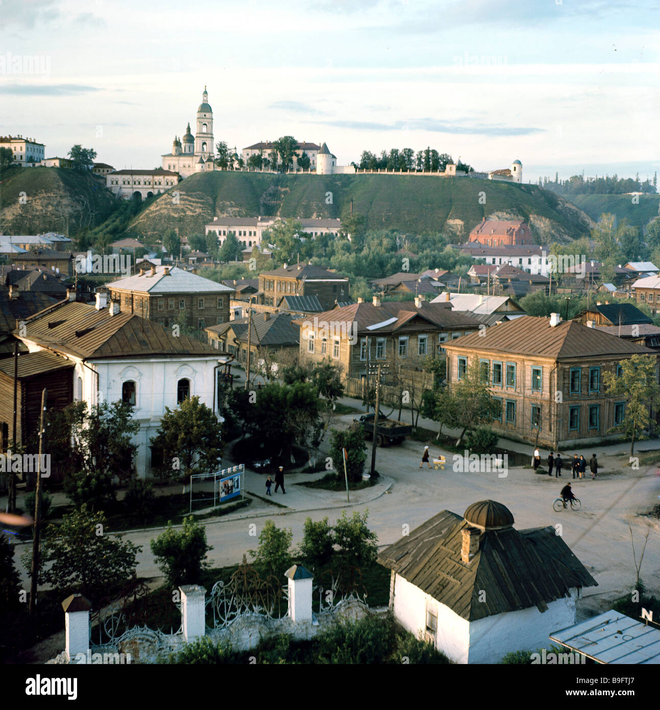 In the old part of Tobolsk Stock Photo - Alamy