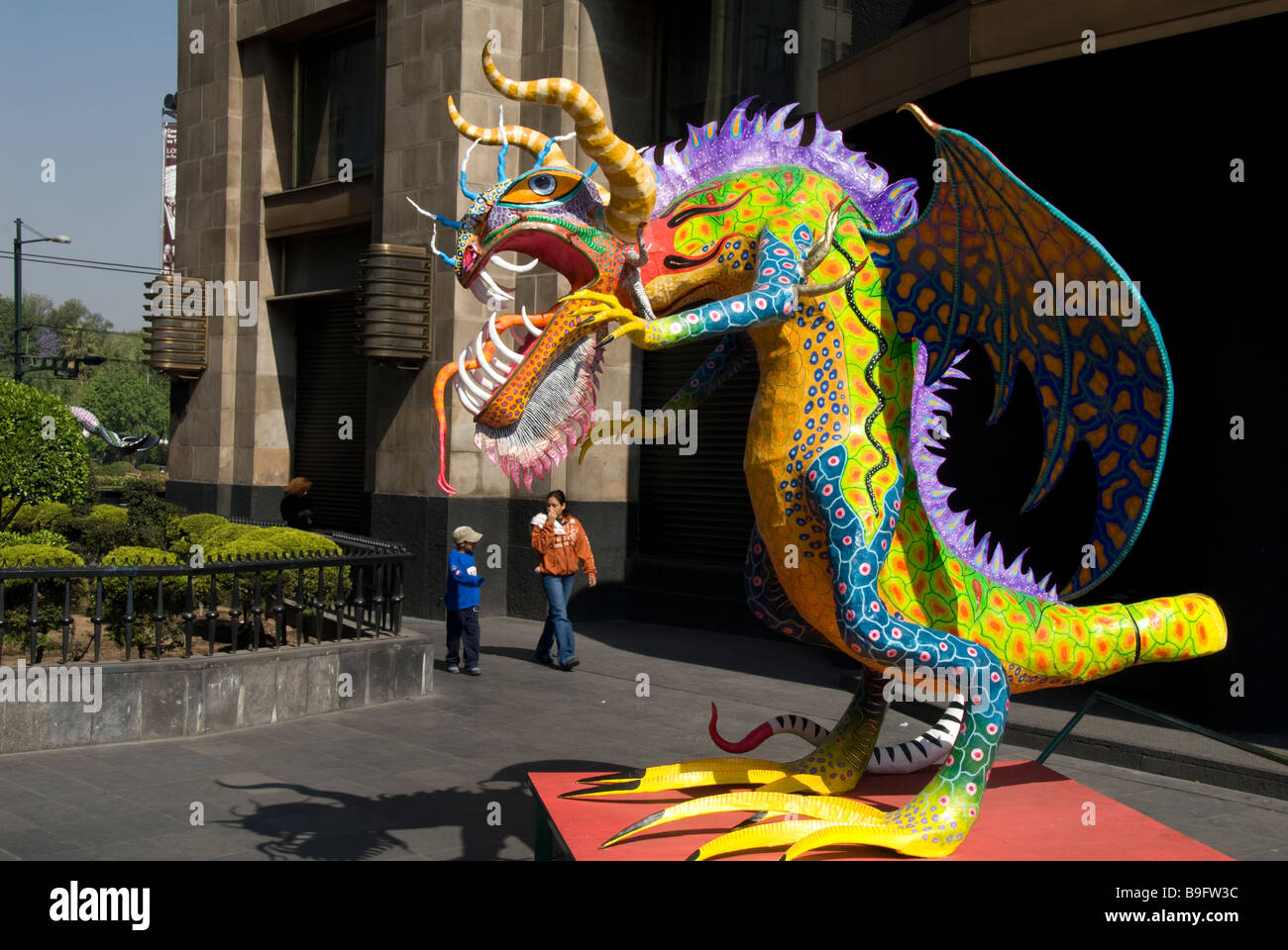 alebrije, Mexican folk art Stock Photo - Alamy