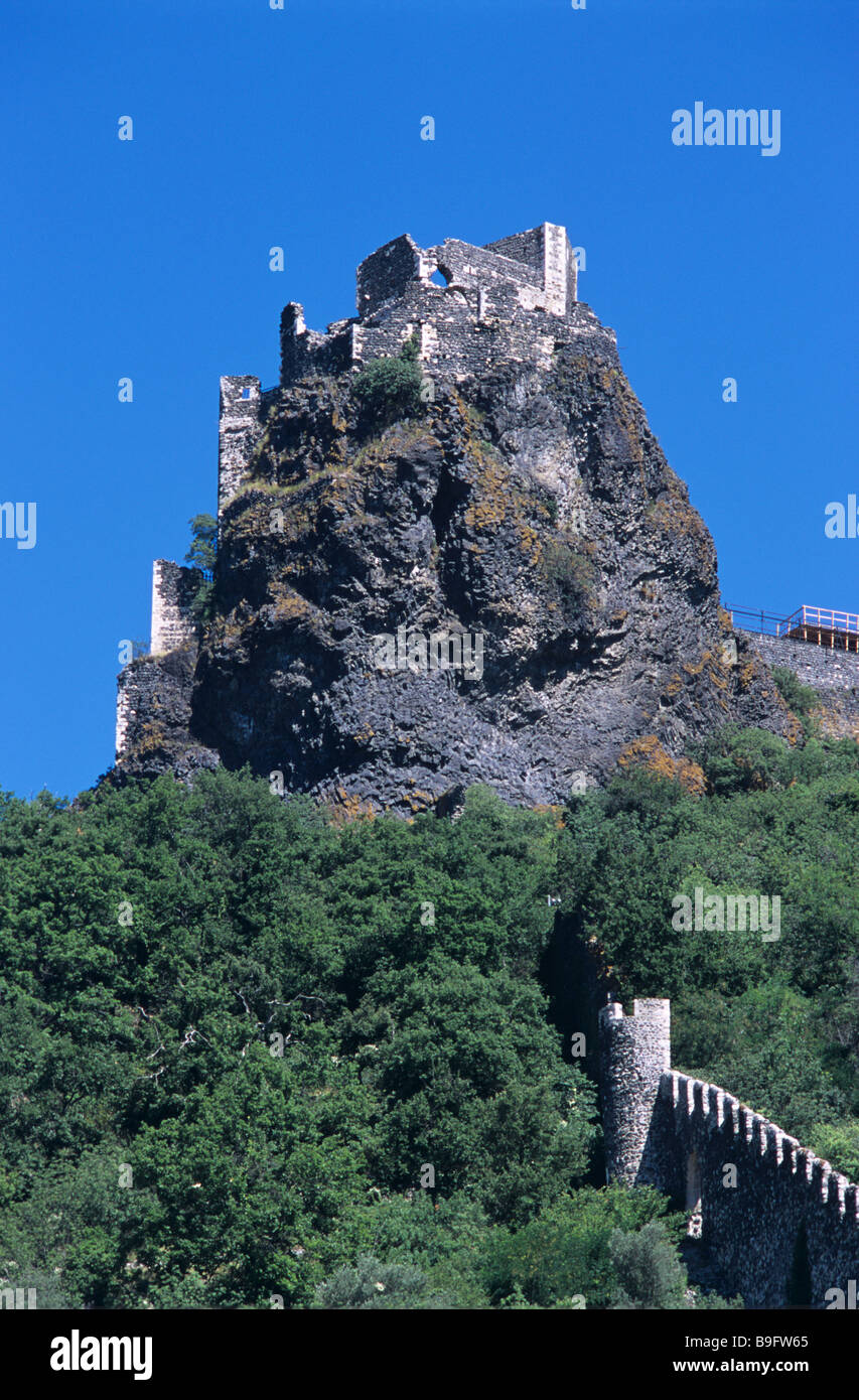 Chateau de rochemaure hi-res stock photography and images - Alamy