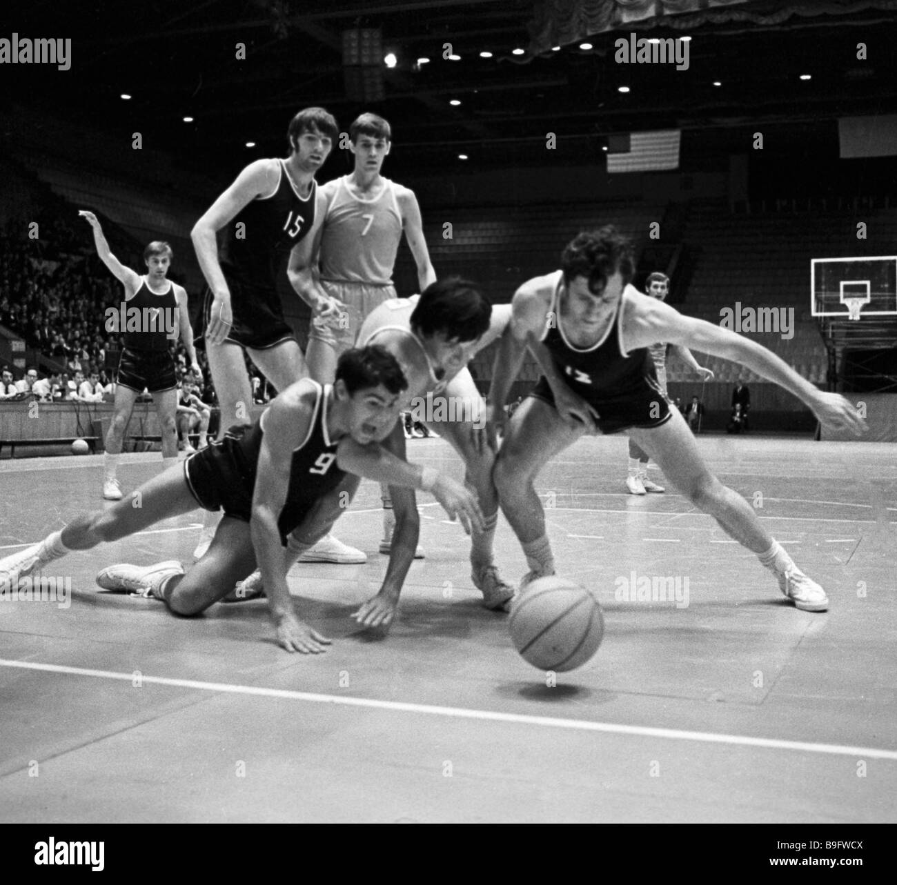 The international basketball tournament Stock Photo - Alamy