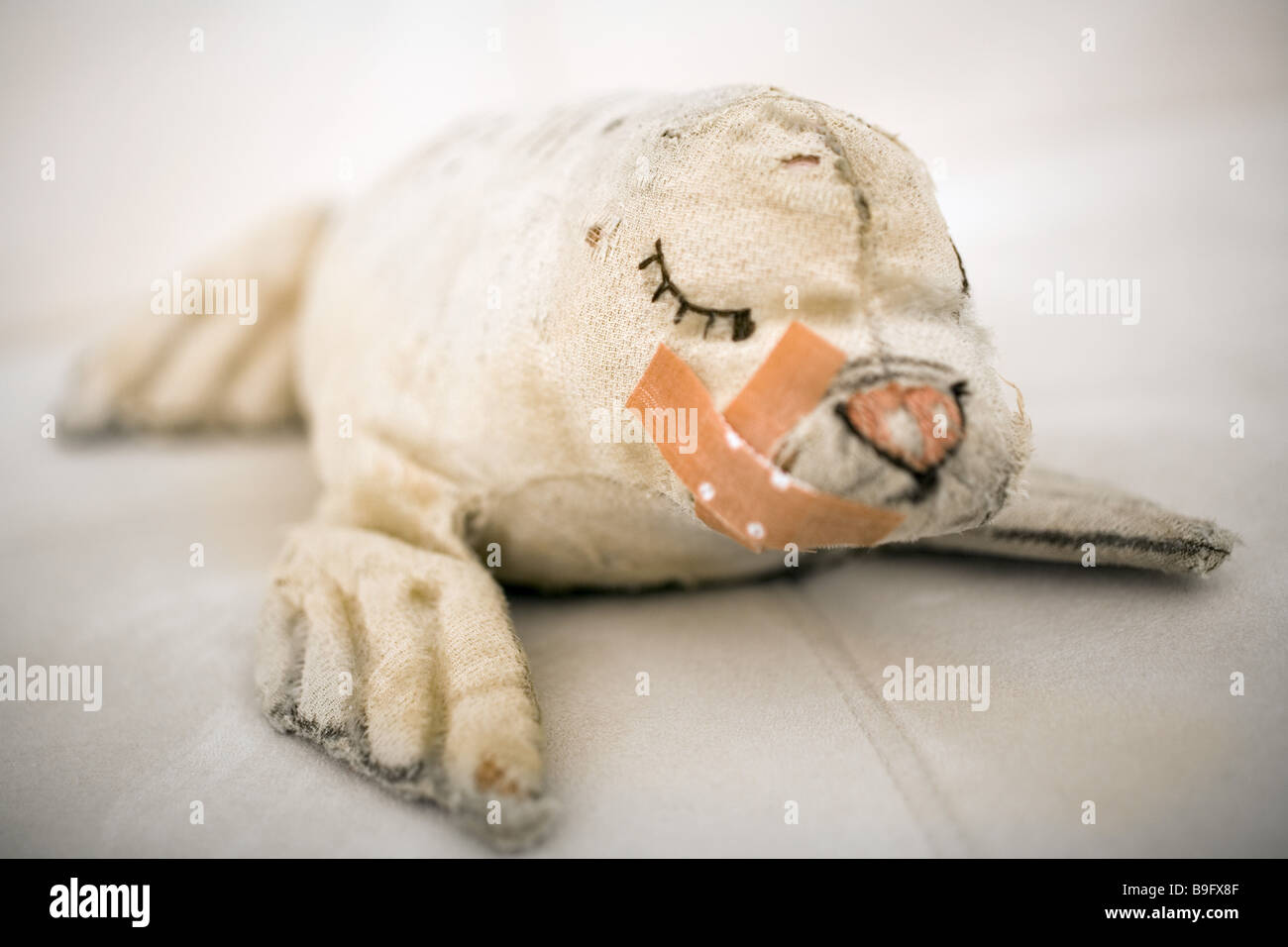 plush toy adhesive tapes Stock Photo - Alamy