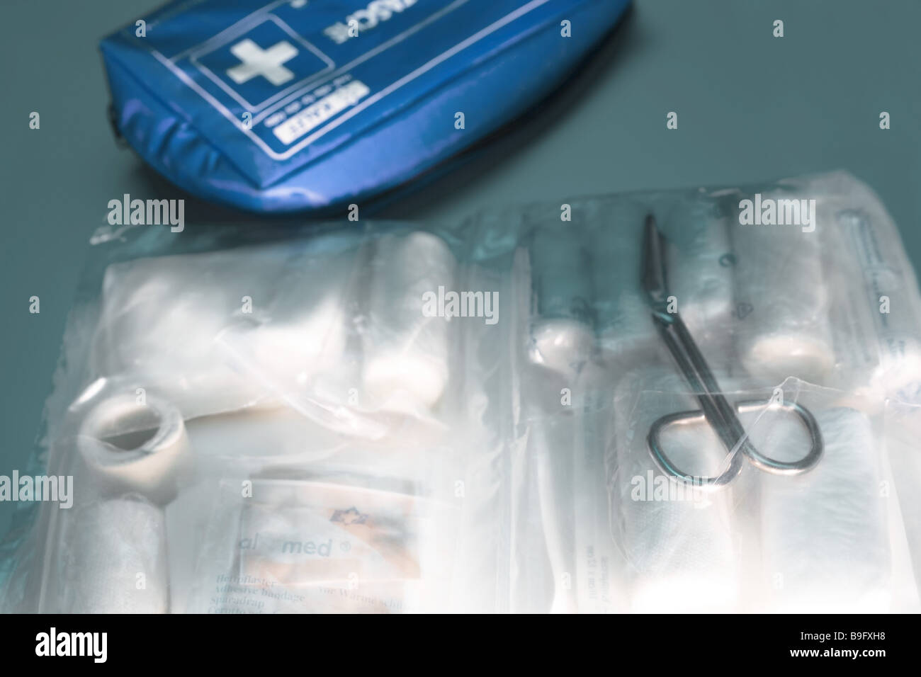 Stilllife medicine first-aid-boxes association-material First-aid first ...