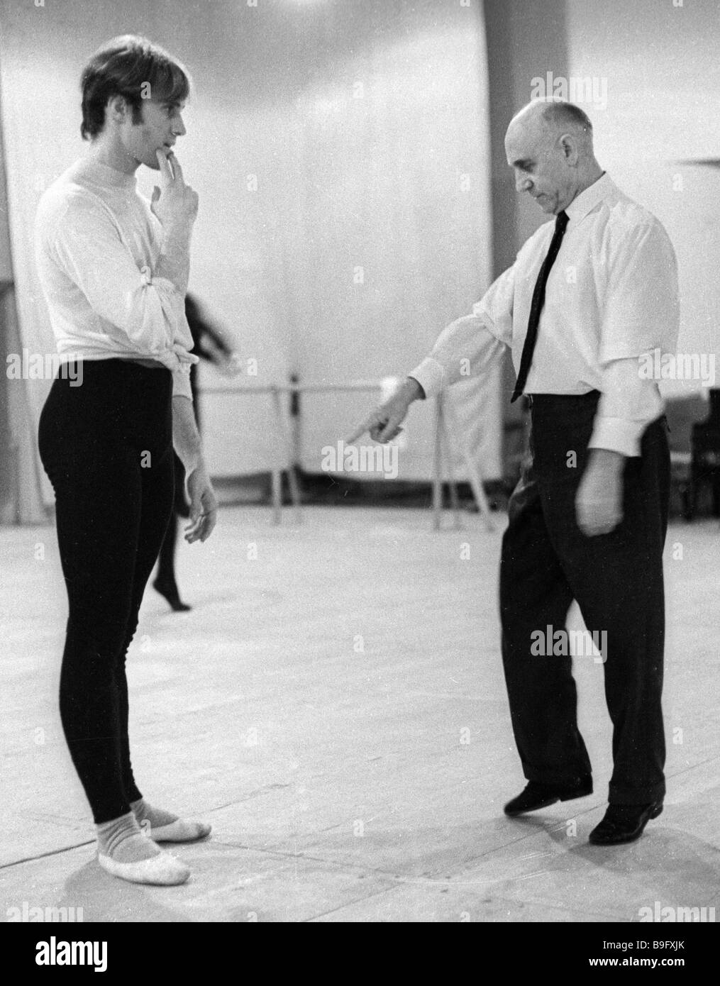 Choreographer Asaf Messerer right and Grand Opera ballet dancer Jean ...