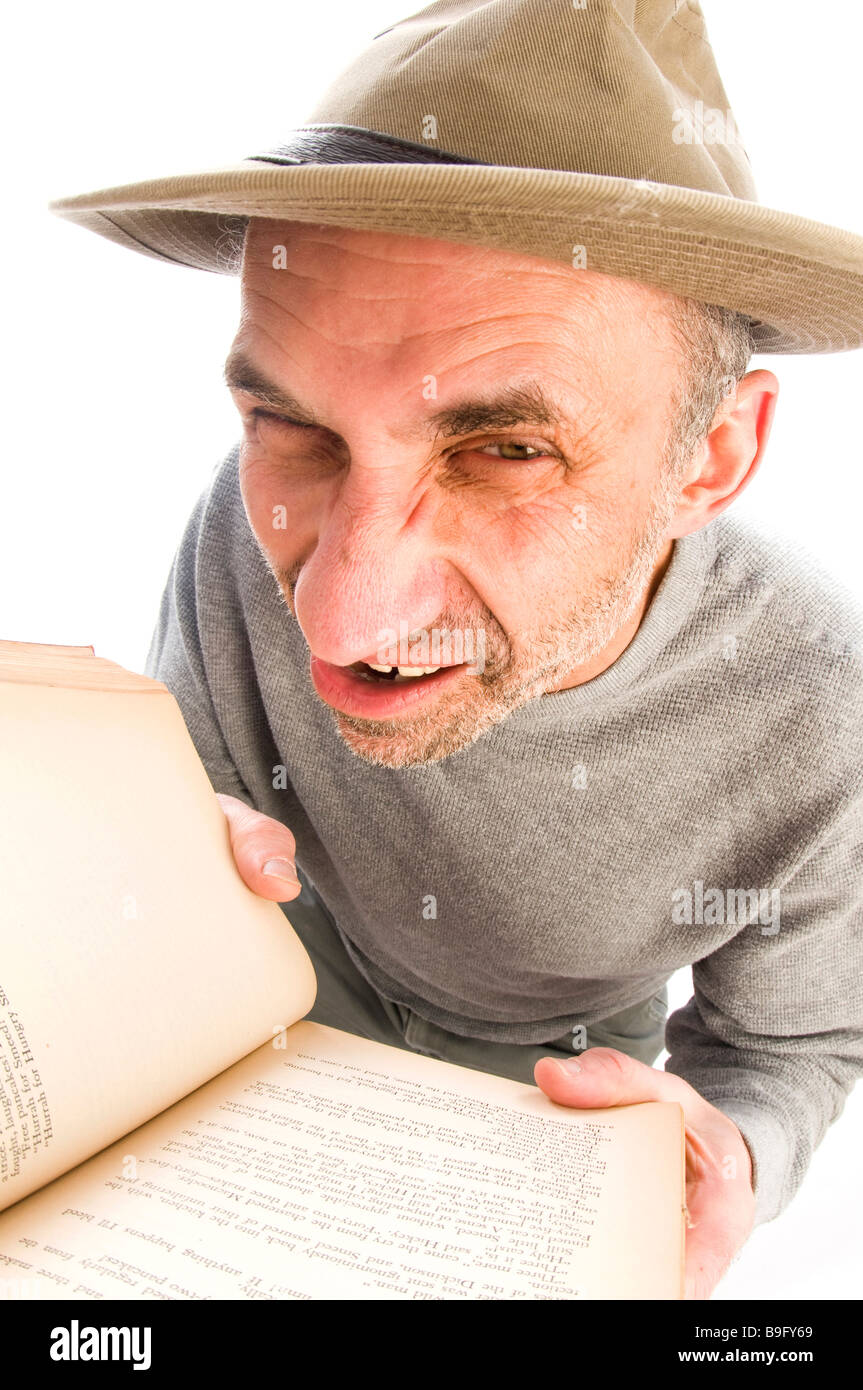 Distorted face fish eye hi-res stock photography and images - Alamy