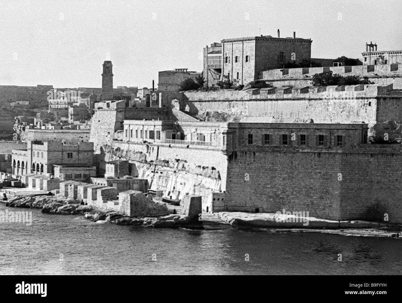 A fortress on Malta Stock Photo - Alamy