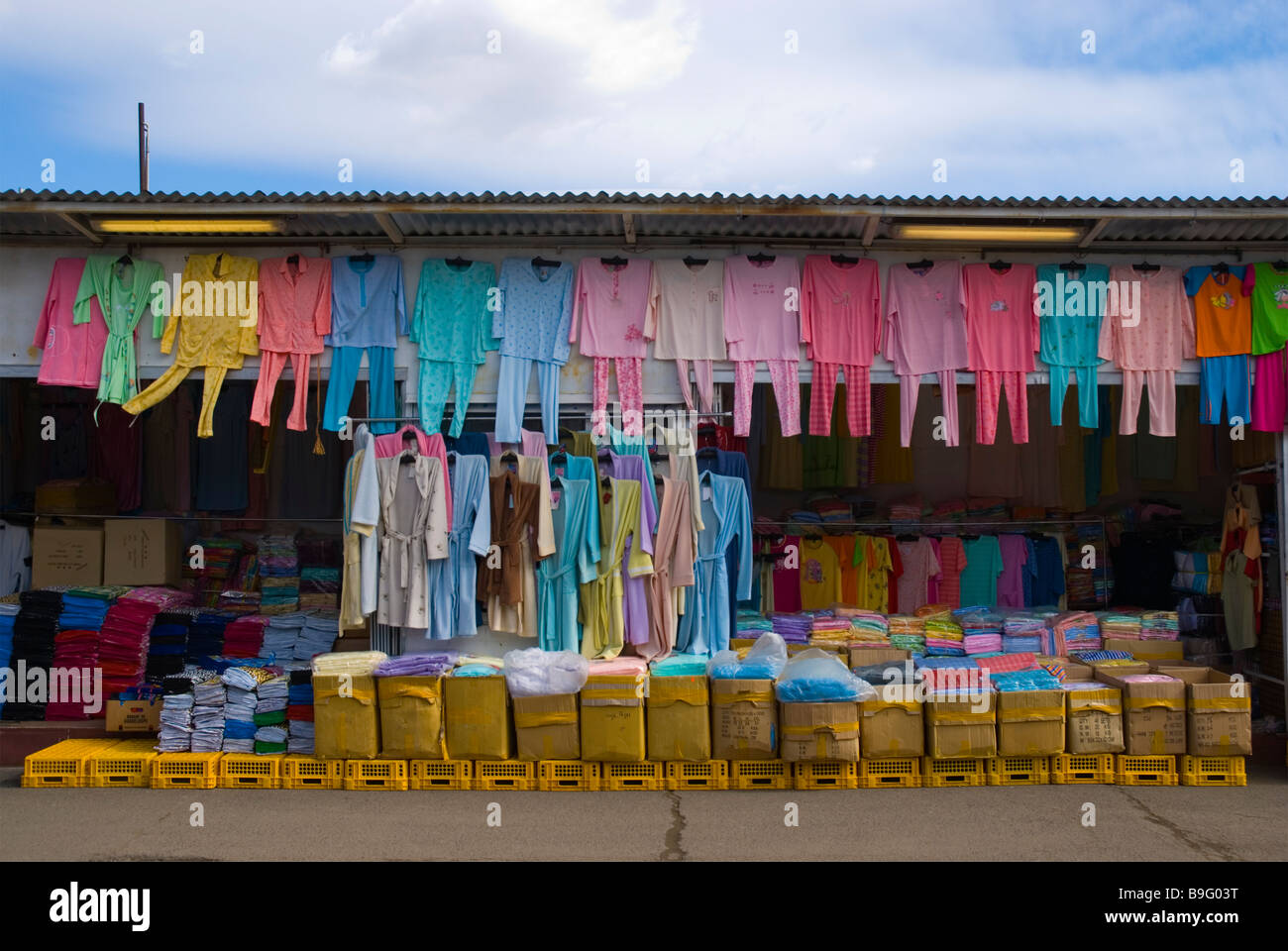 Clothing store at SAPA the Asia Trade Centre in Libus district in ...
