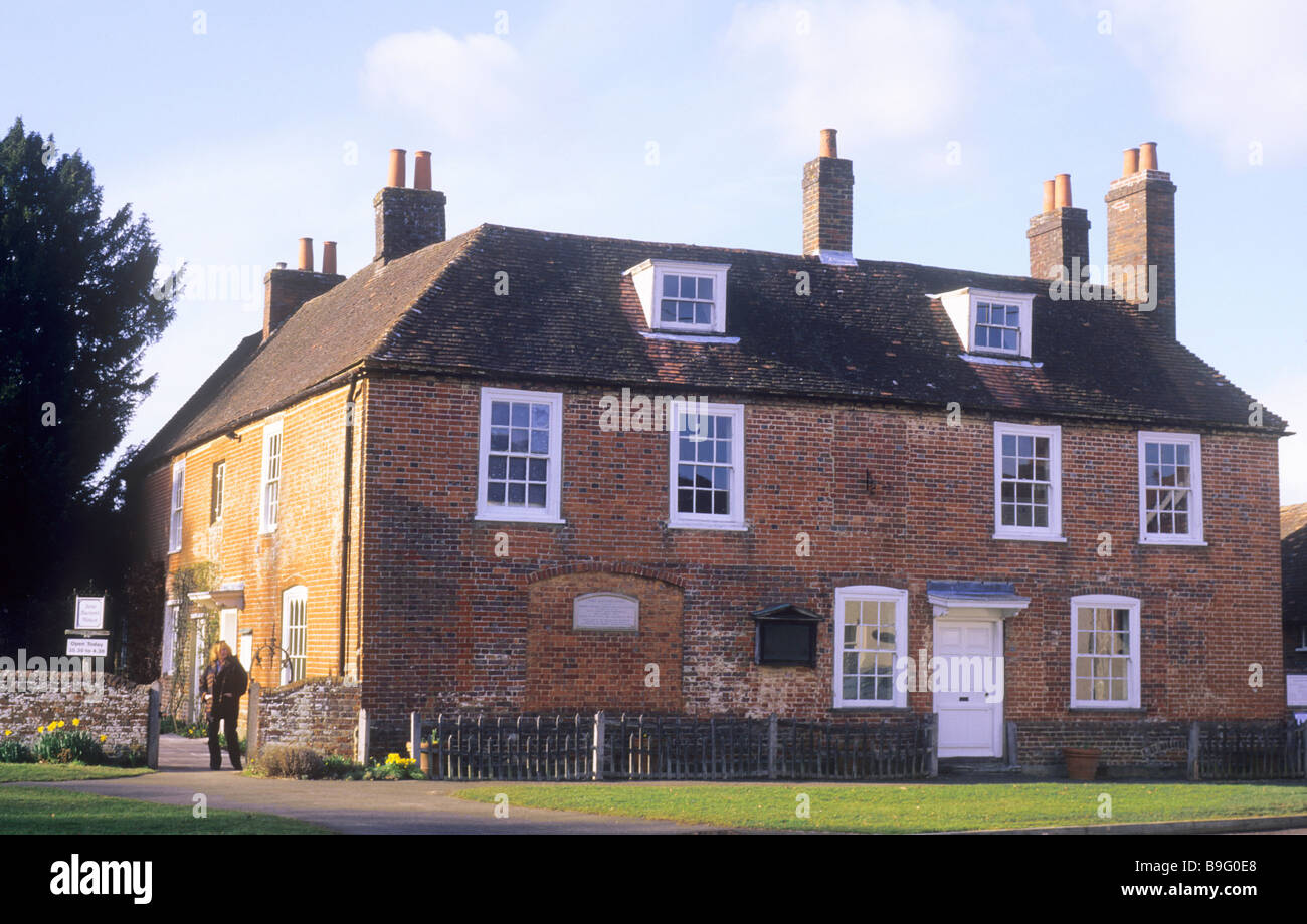 Jane Austen House Chawton Hampshire England UK museum home of 19th ...
