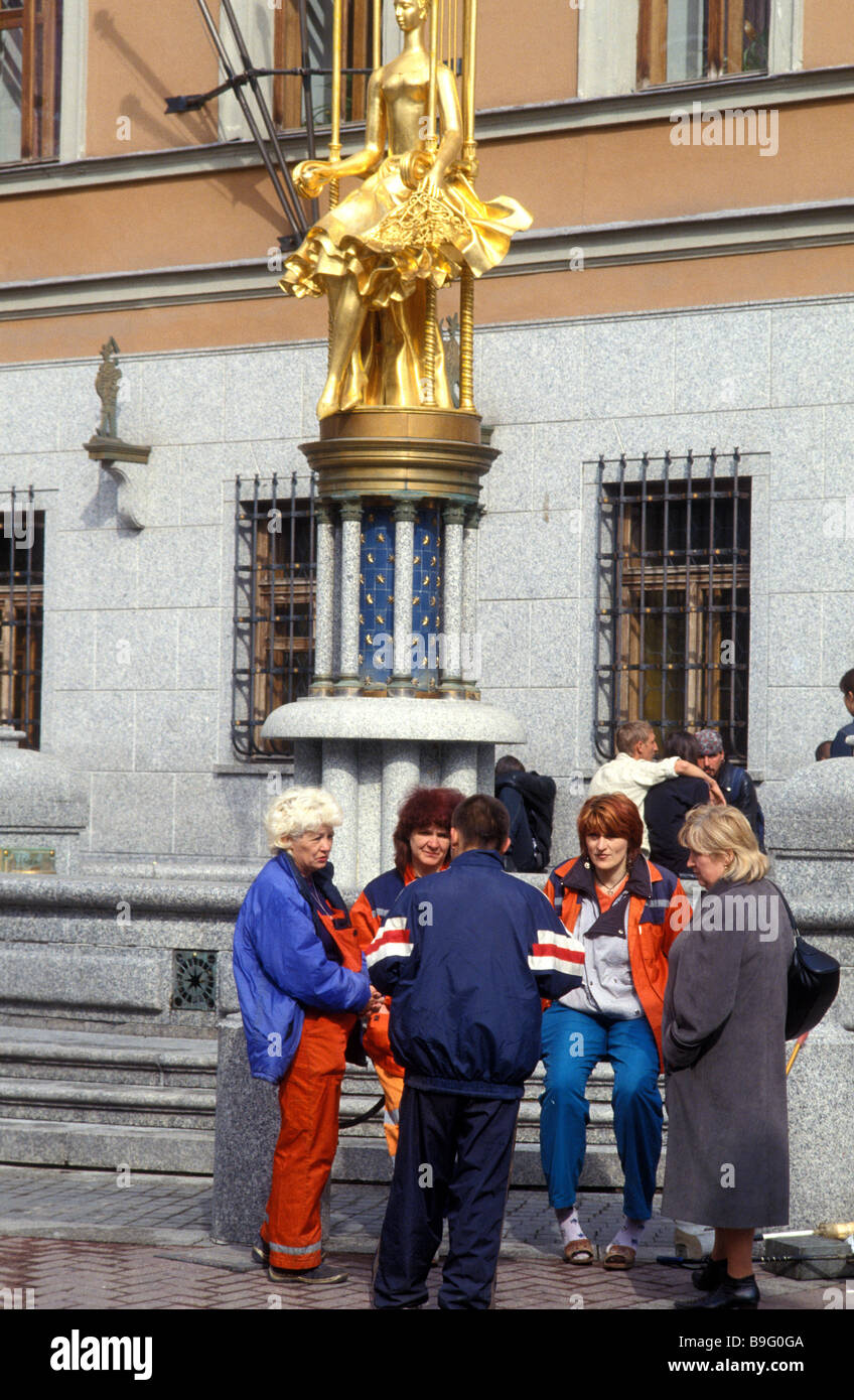 Moscow poverty hi-res stock photography and images - Alamy