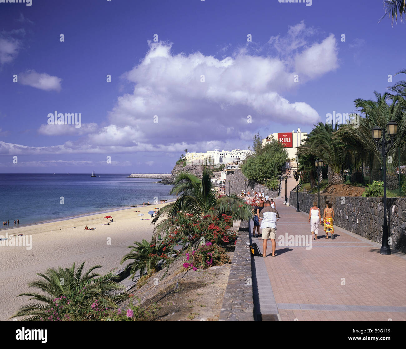 Spain Canaries island Fuerteventura peninsula Jandia Morro Jable ...