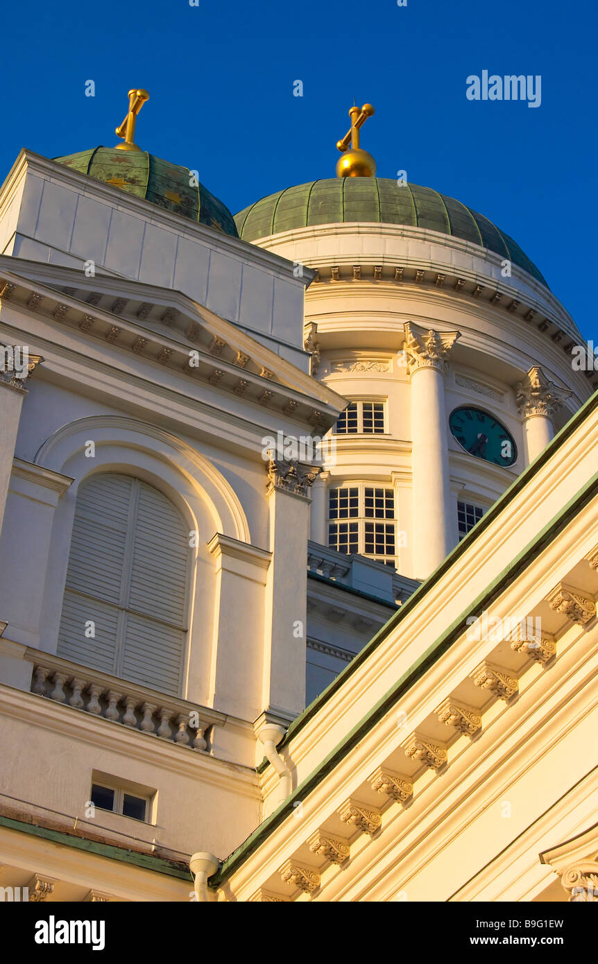 Clock on dome cathedral hi-res stock photography and images - Alamy