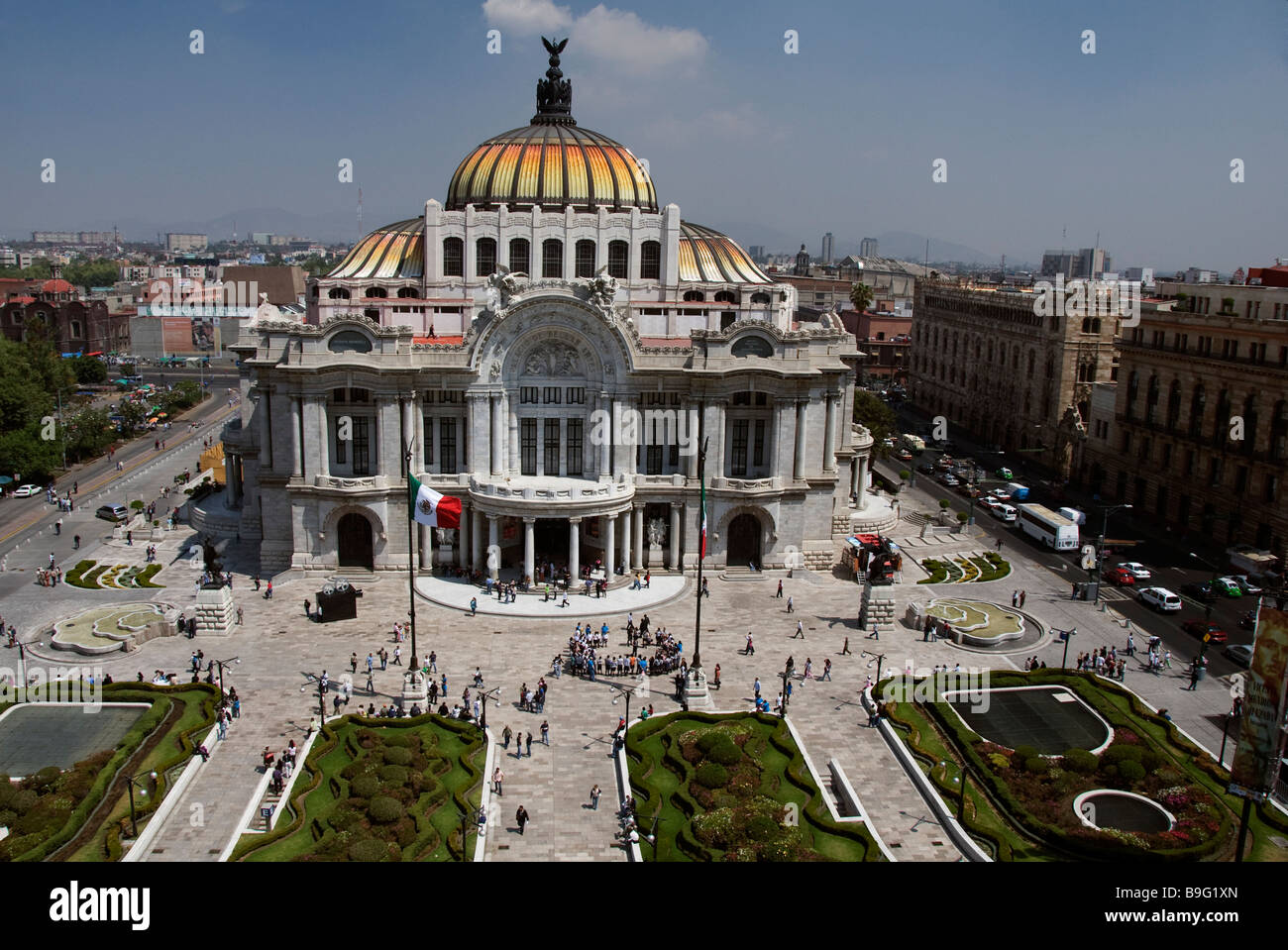 Fine arts center mexico city hi-res stock photography and images - Alamy